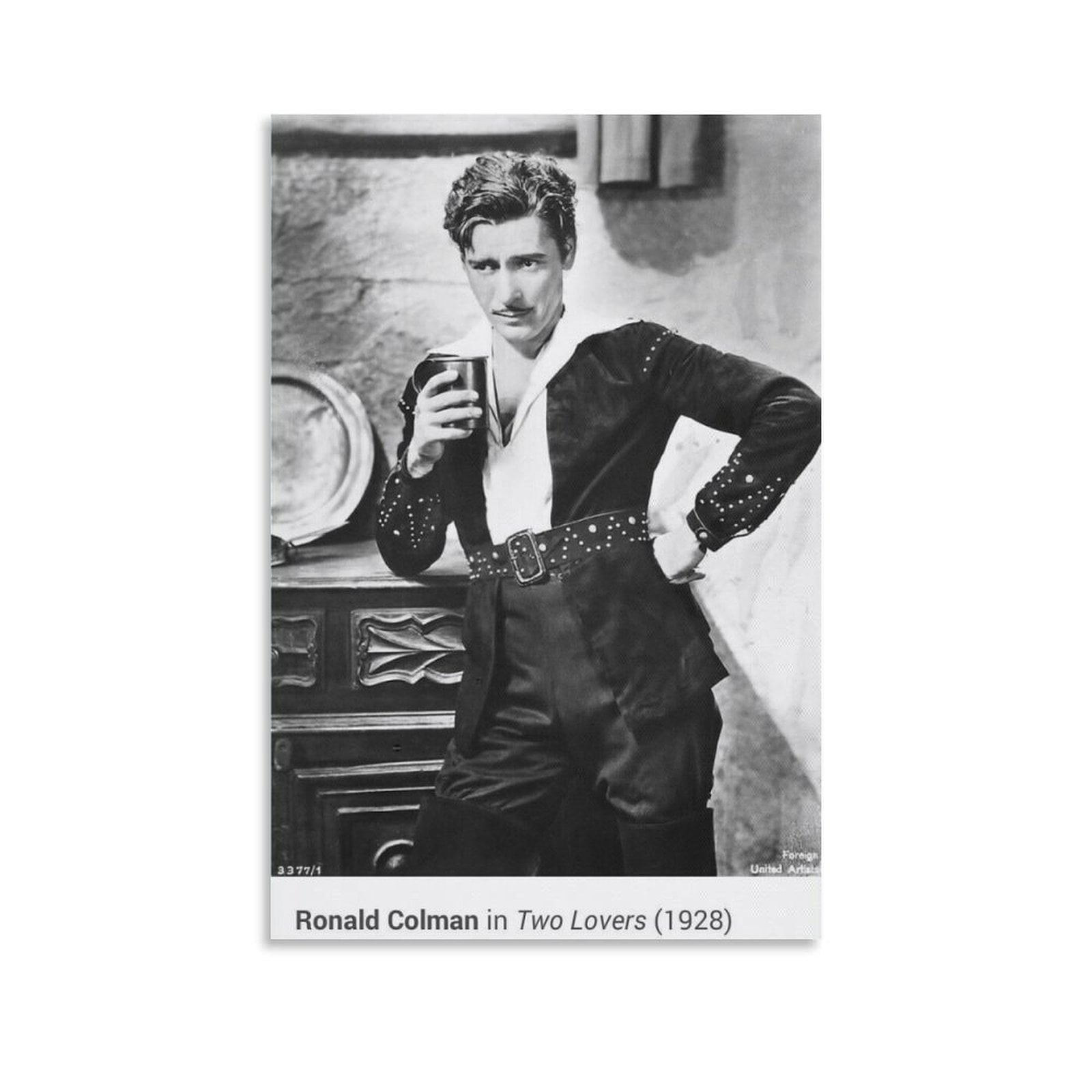 Ronald Colman Actor Poster Print Photo Art Painting Canvas Poster Home Decorative Bedroom Modern ...