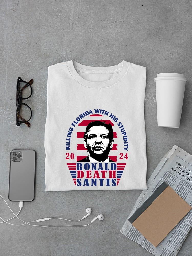 Ronald Deathsantis T-shirt Men's -SmartPrintsInk Designs - Walmart.com