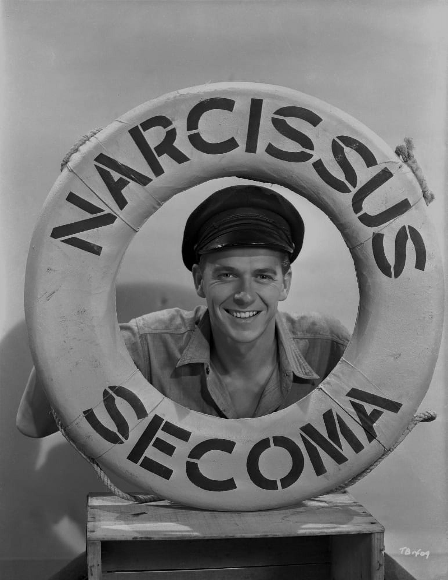 Ronald Reagan smiling in Life Saver Photo Print (24 x 30) - Walmart.com