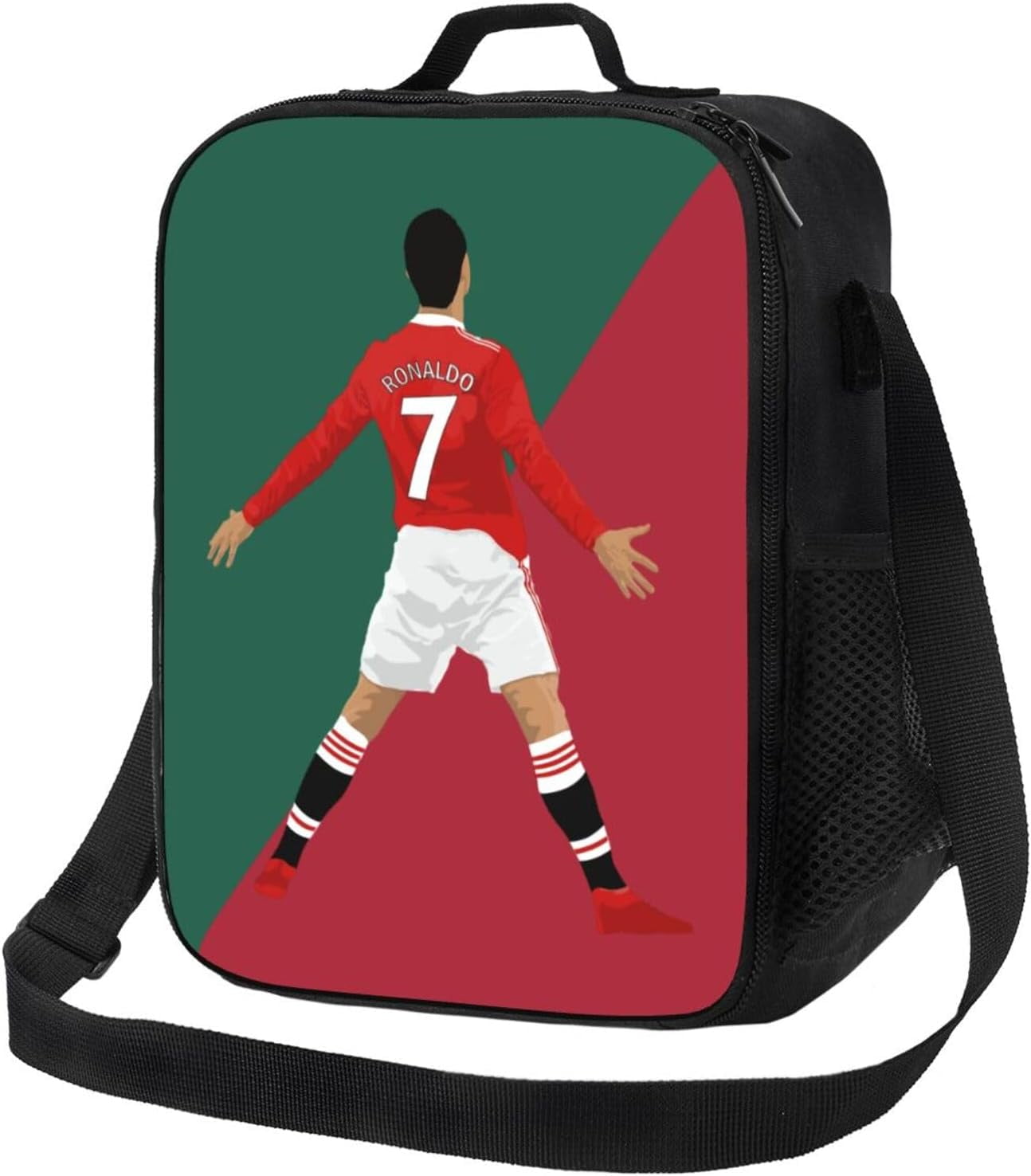 Cristiano Ronaldo #7 Meal Bag Insulated Lunch Bag Waterproof Reusable ...