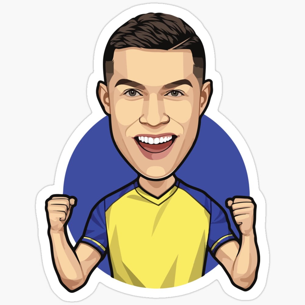 Ronaldo Al-Nassr 2022 Sticker Phone Decal Water Bottle Stickers Car ...