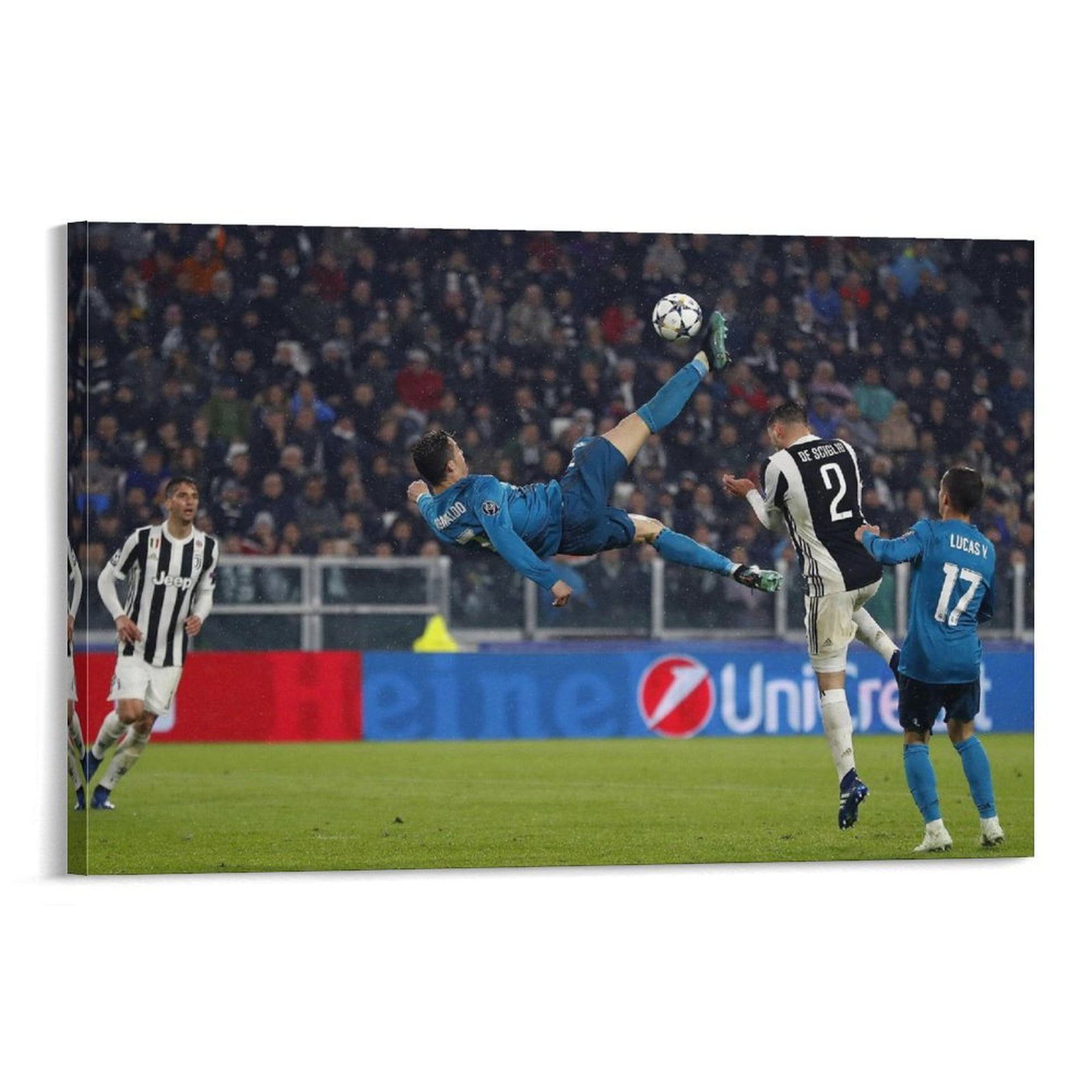 Ronaldo Poster Posters Wall Art Painting Canvas Gift Living Room Prints ...