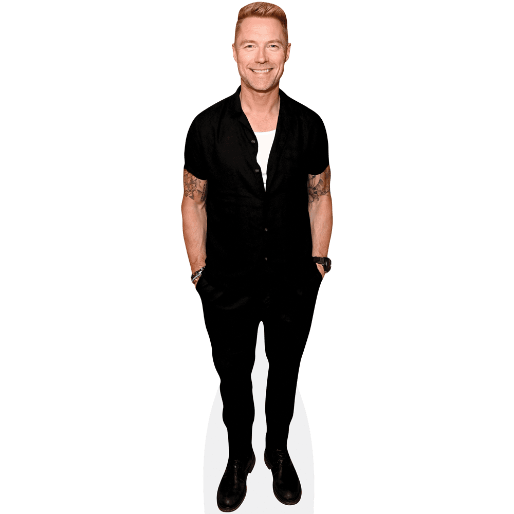 Ronan Keating (Tattoos) Lifesize Cardboard Cutout Standee - Walmart.com