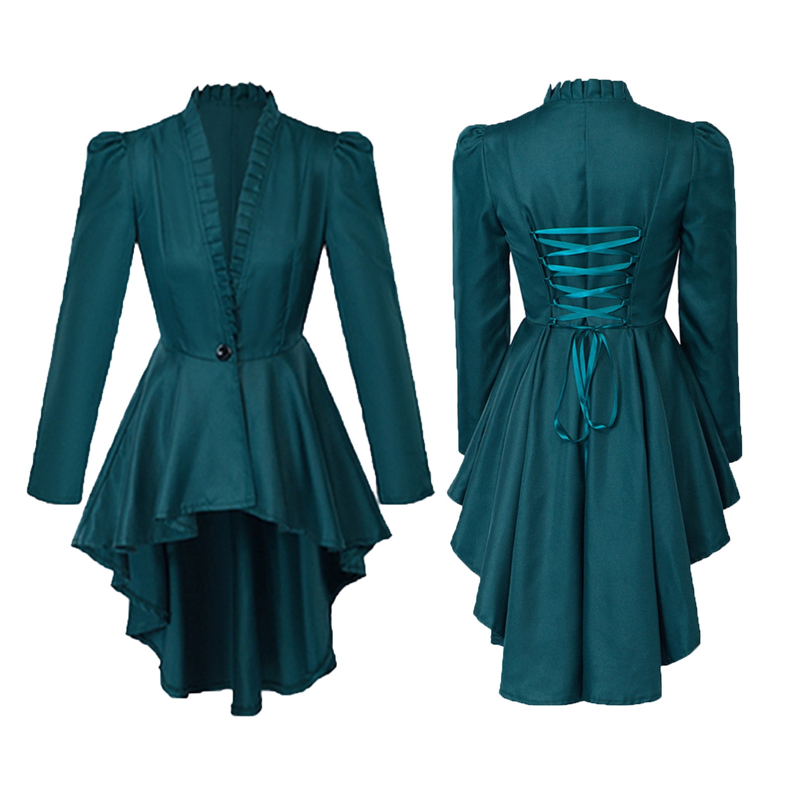 Roncen Women's Medieval Renaissance Dress - Vintage Courtly Elegance ...