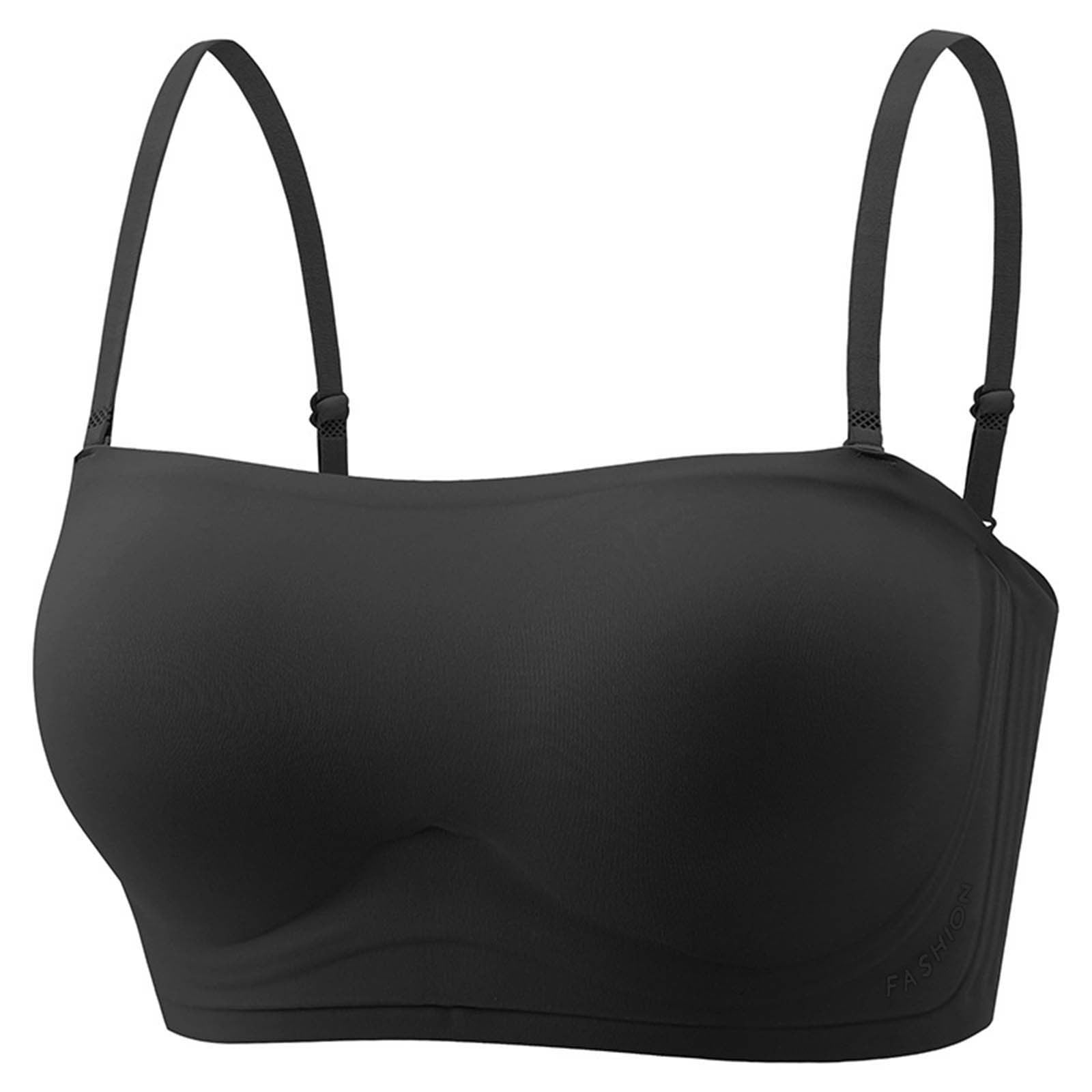 Roncen Women's Seamless Strapless Bra - Integrated Back Support for ...