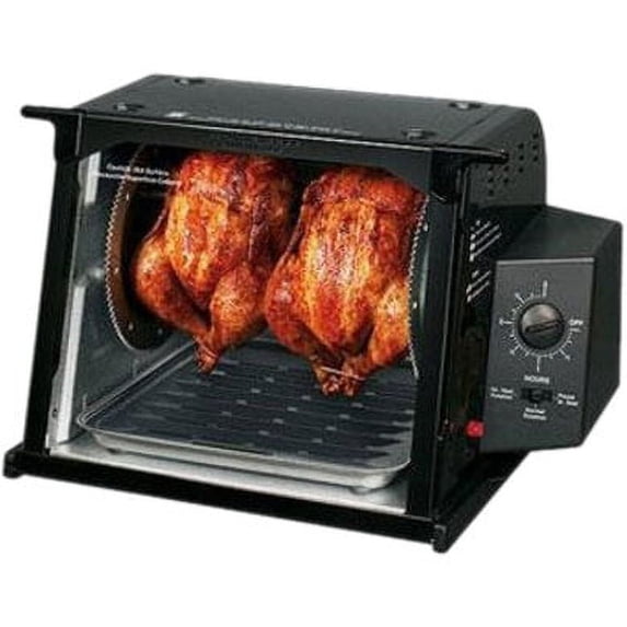 Ronco 3000 Showtime Black Compact Rotisserie - Walmart.com