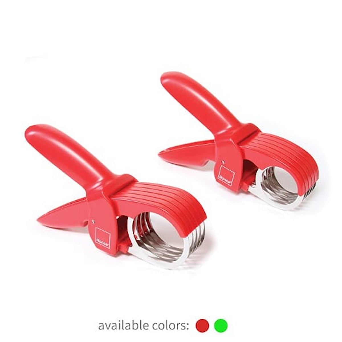 Ronco Handi Slicer for Fruit and Vegetable Chopping (Set of 2) 1.5" & 2 ...