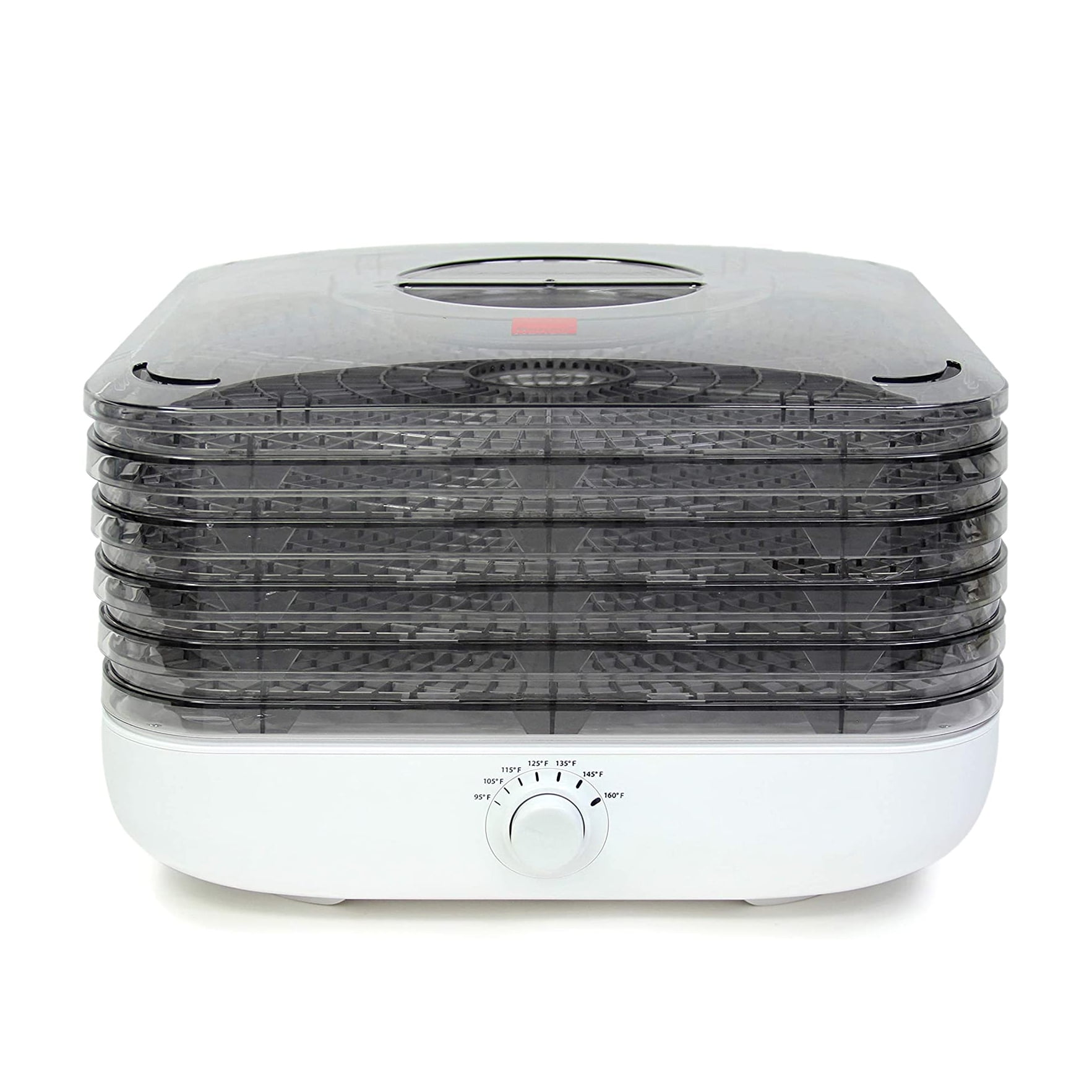 Ronco Turbo EZ-Store 5-Tray Dehydrator with Convection Air Flow, Food ...