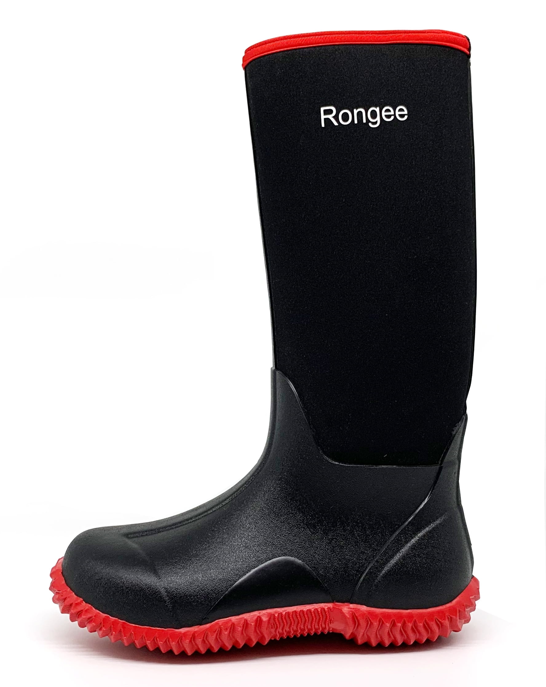 Rongee Womens Rubber Boots Waterproof Outdoor Garden Shoes Insulated (9 ...