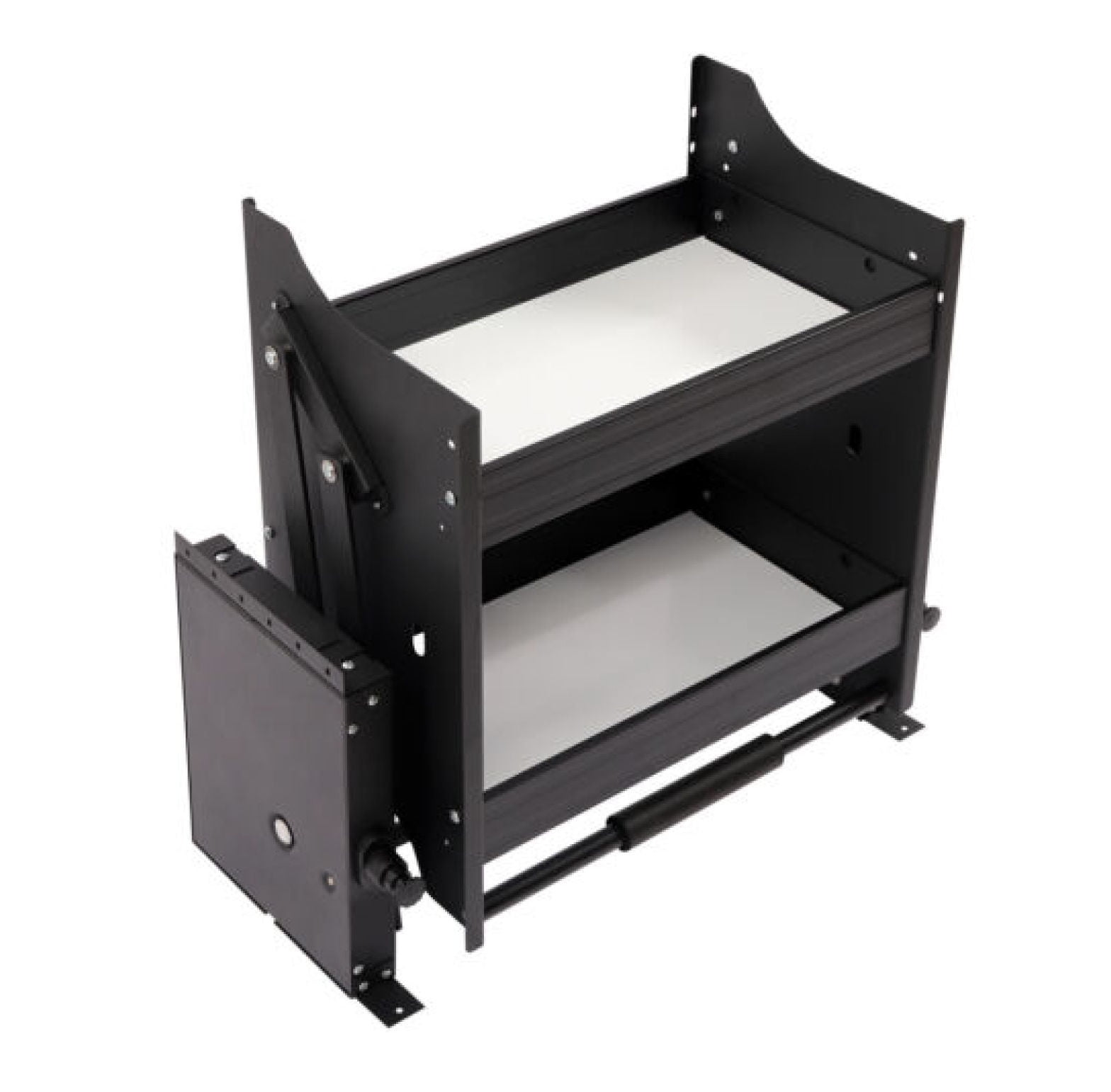 Rongfun 2 Tier Pull Down Shelf Rack Organizer Storage For Cabinets ...