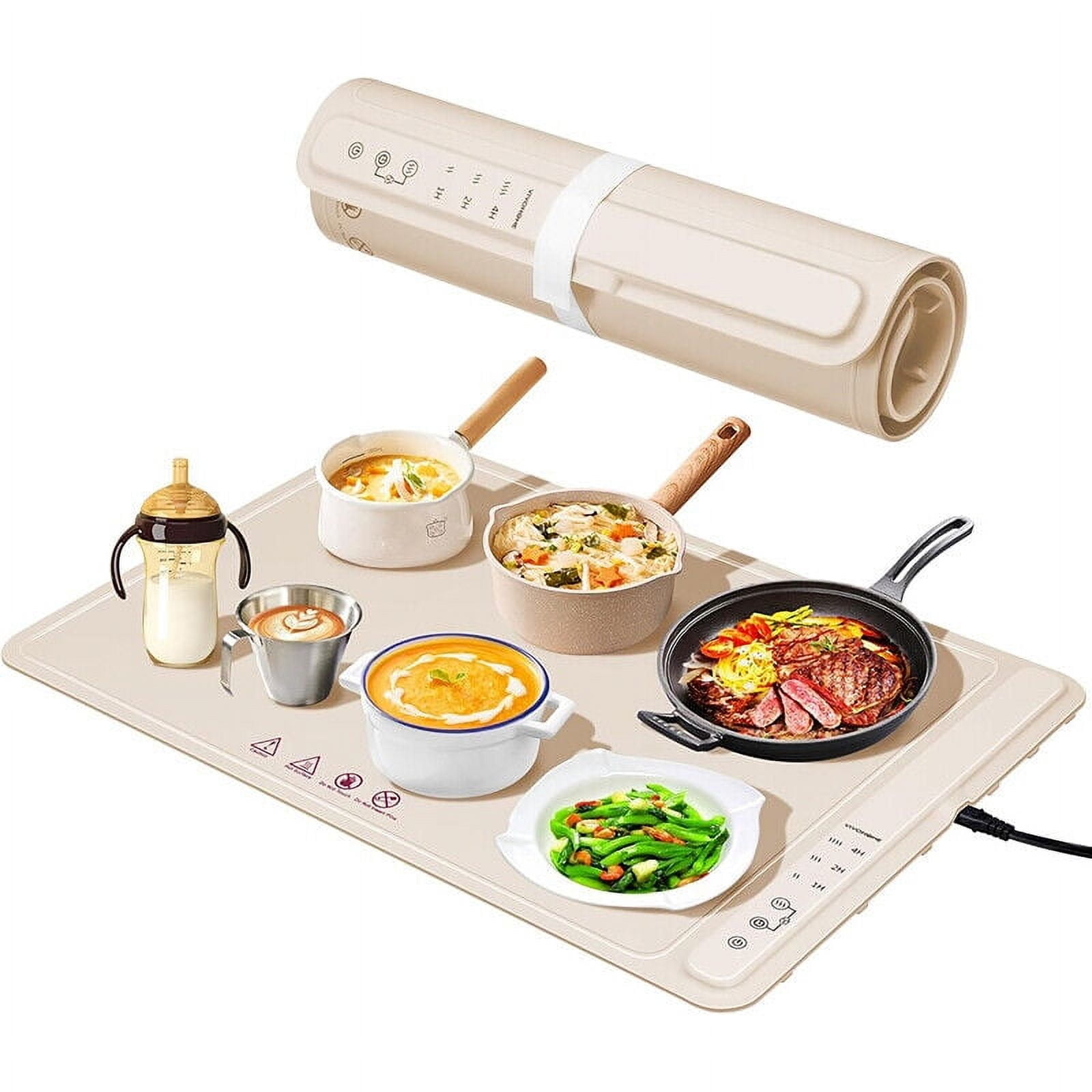 Rongfun Food Warming Mat Electric Warming Tray, Fast Full Surface ...