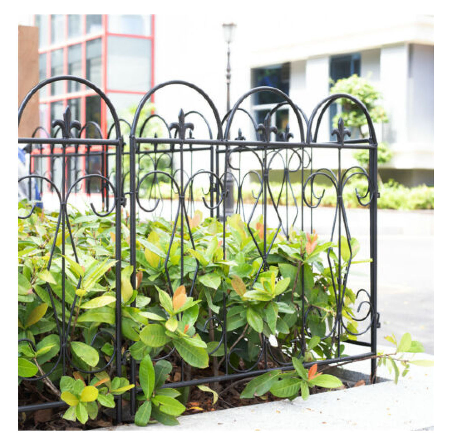 Rongfun Garden Fence Wrought Iron Fence Folding Wire Patio Fencing ...