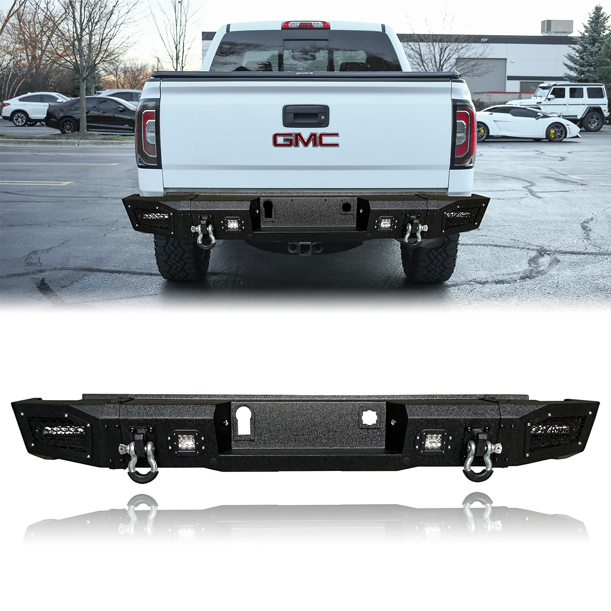 TAC Bed Rails Fit 2014-2024 Chevy Silverado 1500/GMC Sierra 1500 5.5ft ...