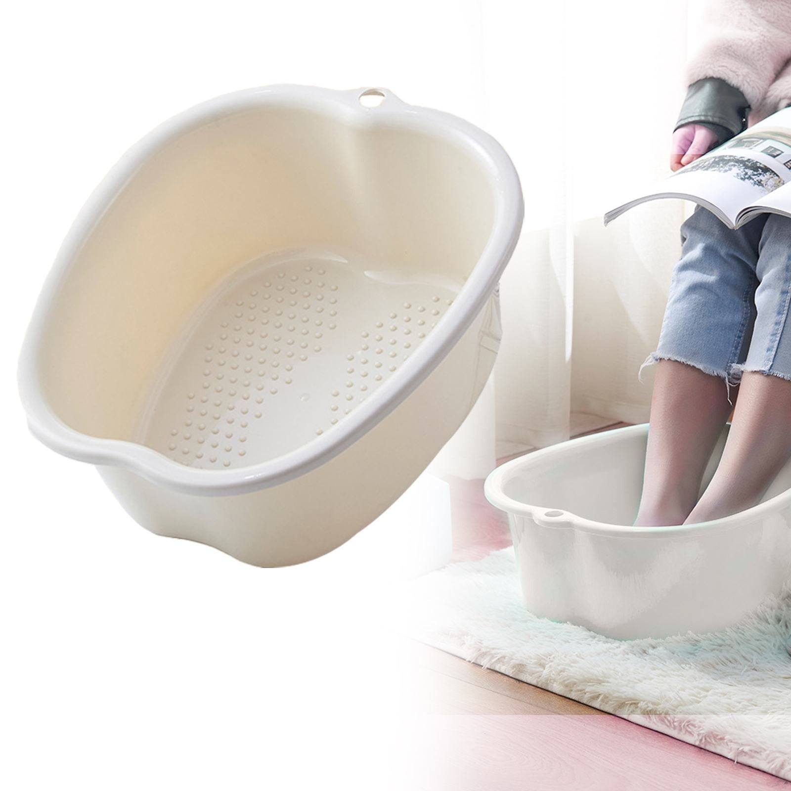 Rongxk 1*Thick Foot Bath Tub Plastic Foot Bath Tub Foot Massage Foot ...