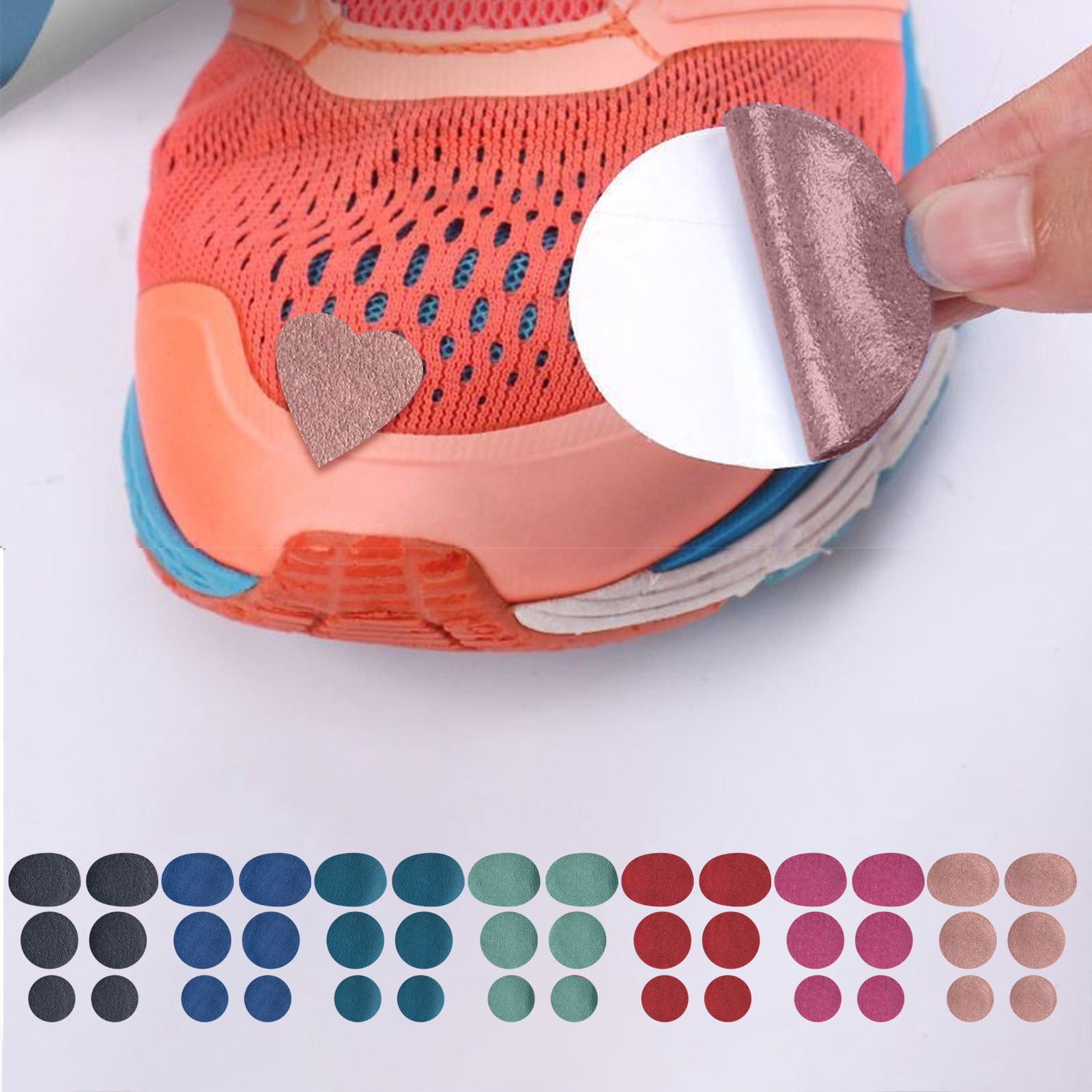 Rongxk Heel Hole Sticker 3 Pairs Self Adhesive Shoe Hole Patch Sticker ...