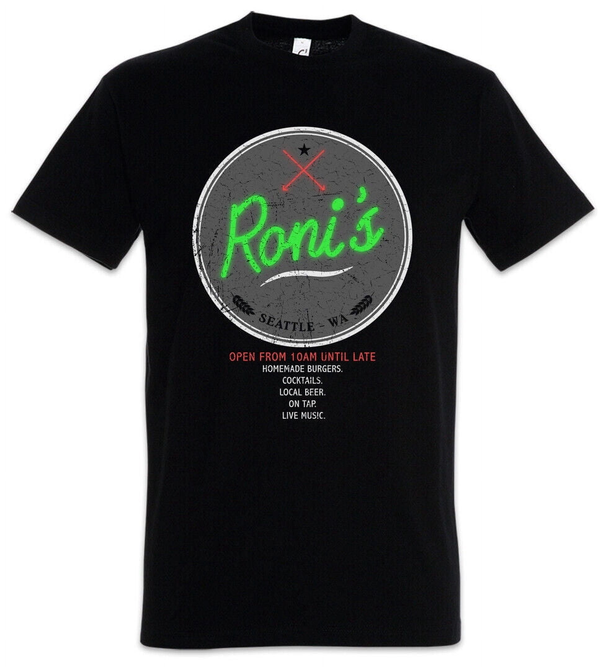 Roni's Bar T-Shirt Once Upon Logo Symbol A Time Sign Bar Diner Kelly ...