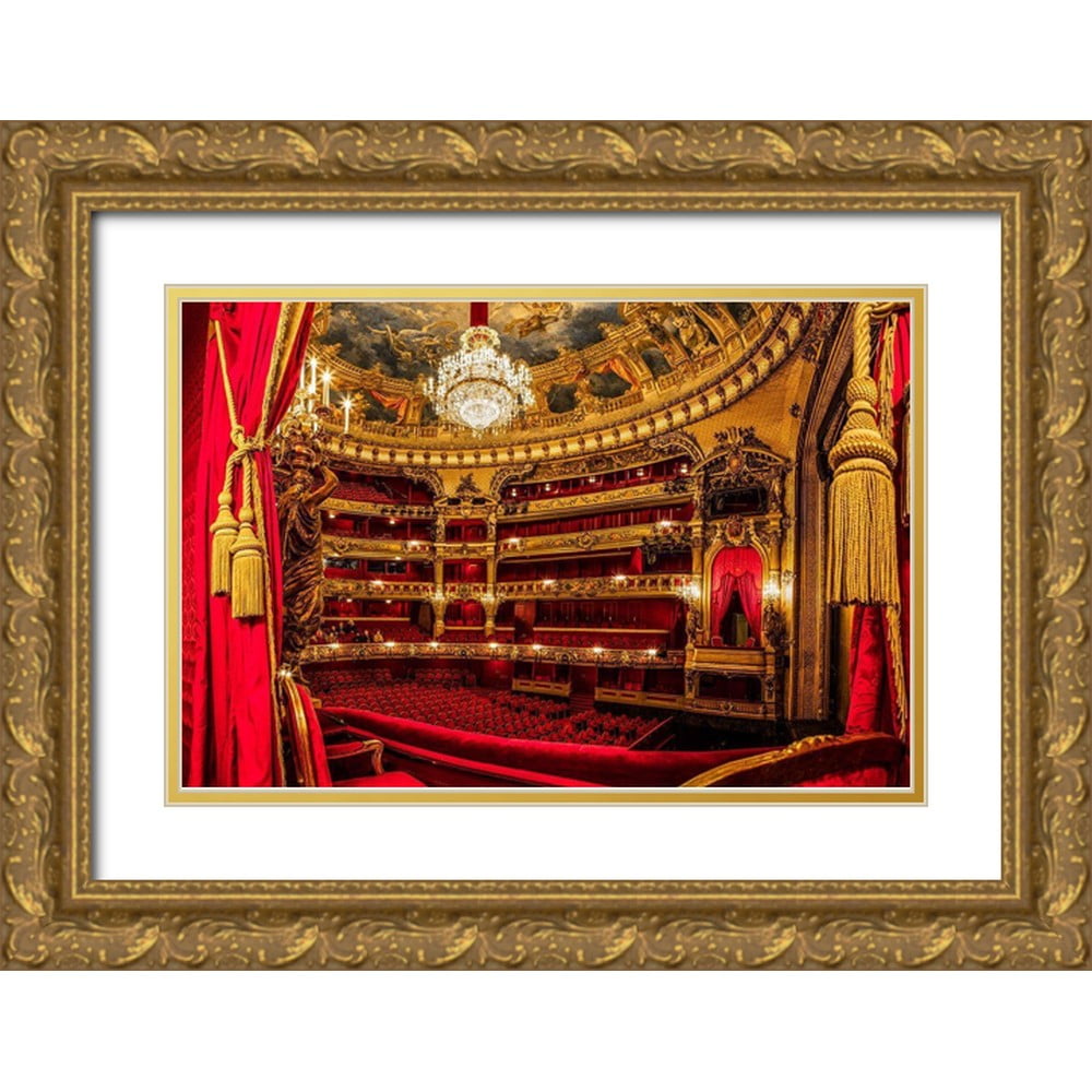 Ronin 14x11 Gold Ornate Wood Framed with Double Matting Museum Art ...