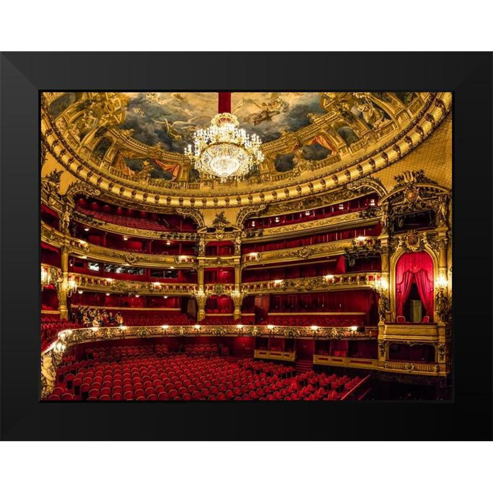 Ronin 14x12 Black Modern Framed Museum Art Print Titled - Opera Room ...