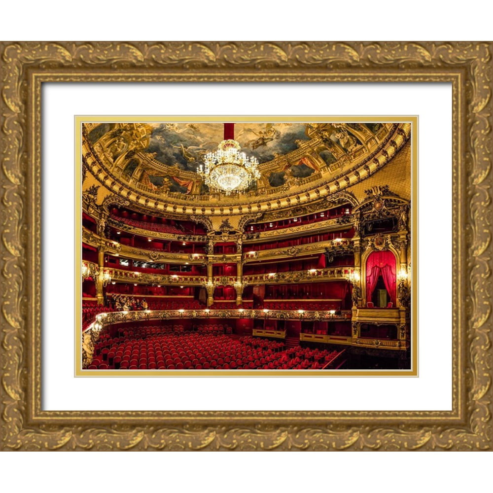 Ronin 18x15 Gold Ornate Wood Framed with Double Matting Museum Art ...