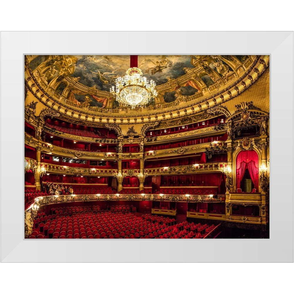 Ronin 18x15 White Modern Wood Framed Museum Art Print Titled - Opera ...