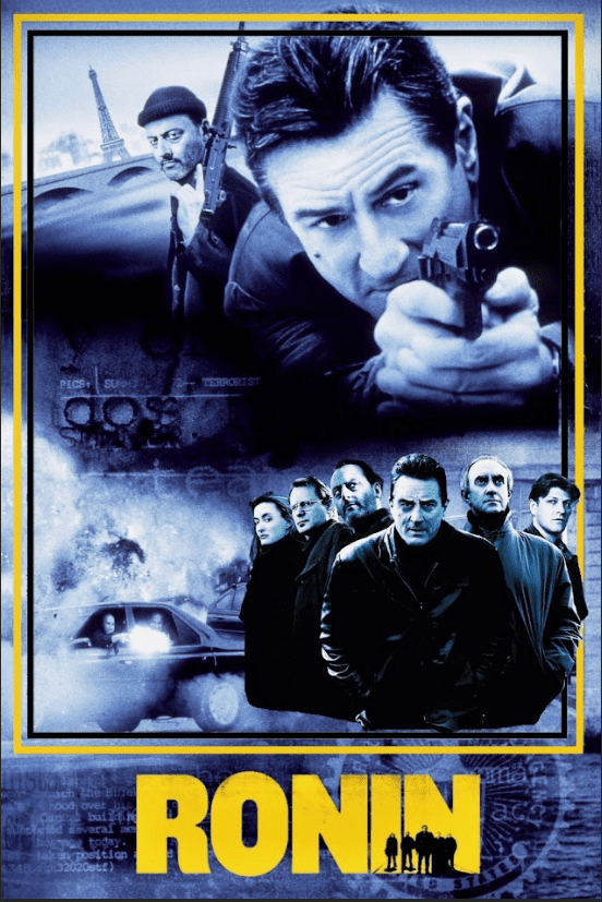 Ronin 1998 Poster 24x36 - Robert De Niro Action Thriller Espionage Classic - Walmart.com