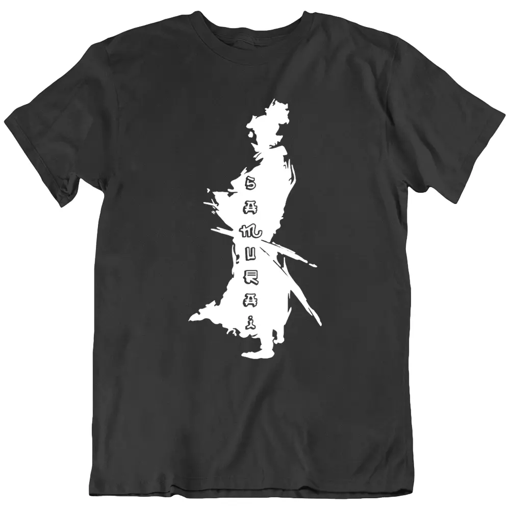 Ronin Samurai Japanese Warrior Shogun Japan Assassin Katana T Shirt Tee ...