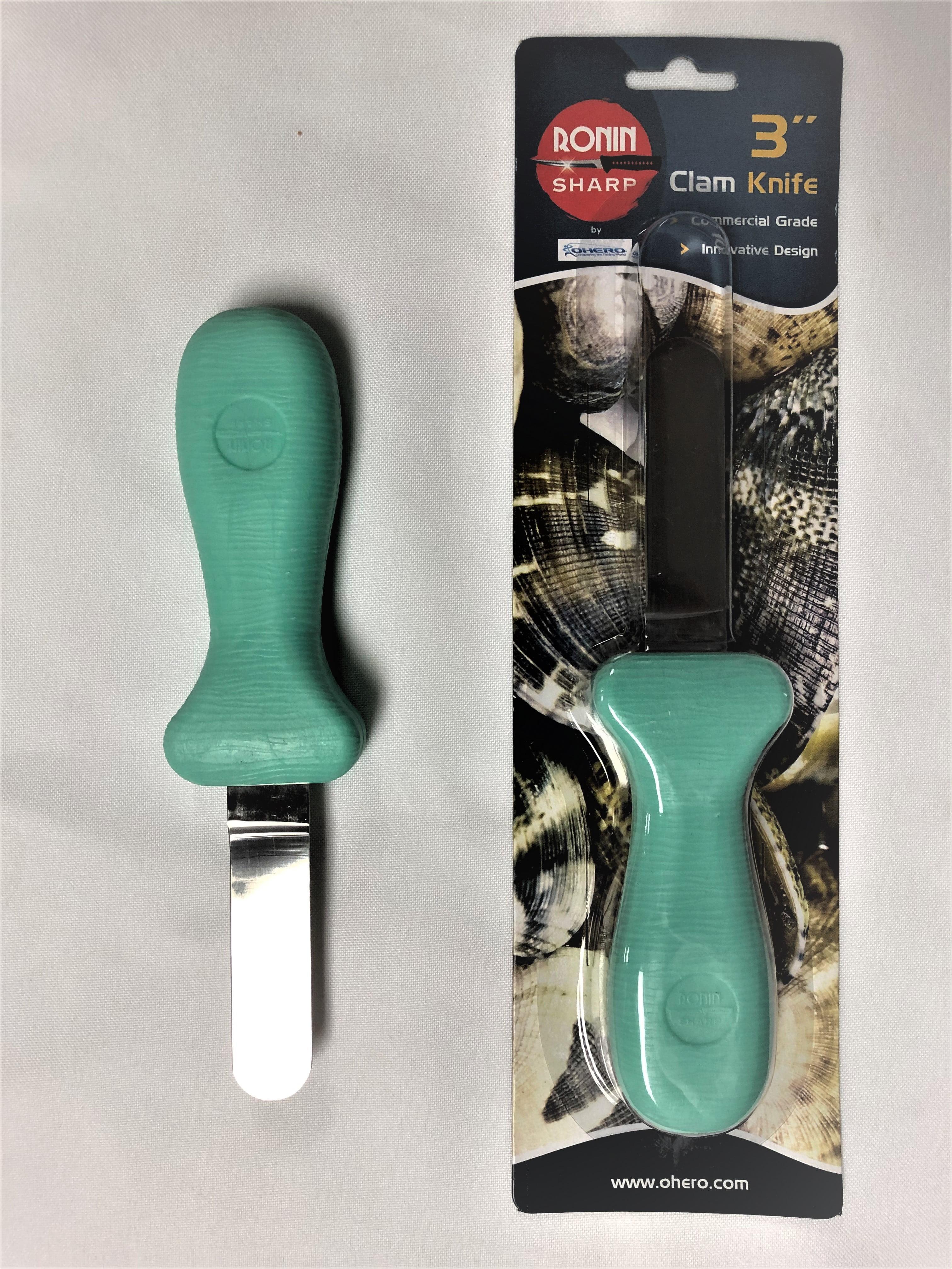 Ronin Sharp Clam Knife 3" Seafoam - Walmart.com
