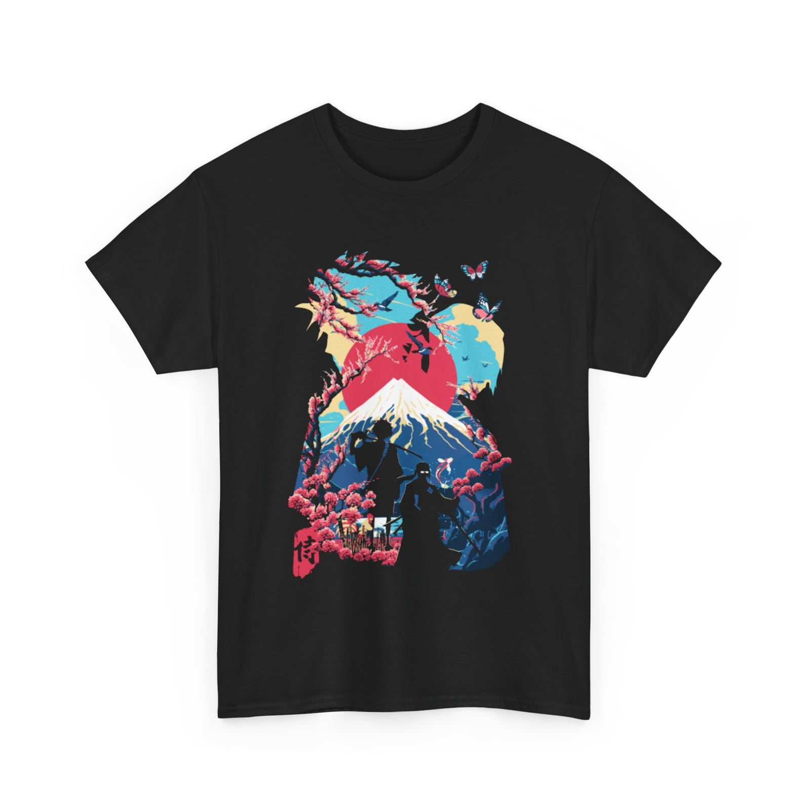 Ronin T-Shirt | Japanese Art Shirt - Ronin Rythms - Walmart.com