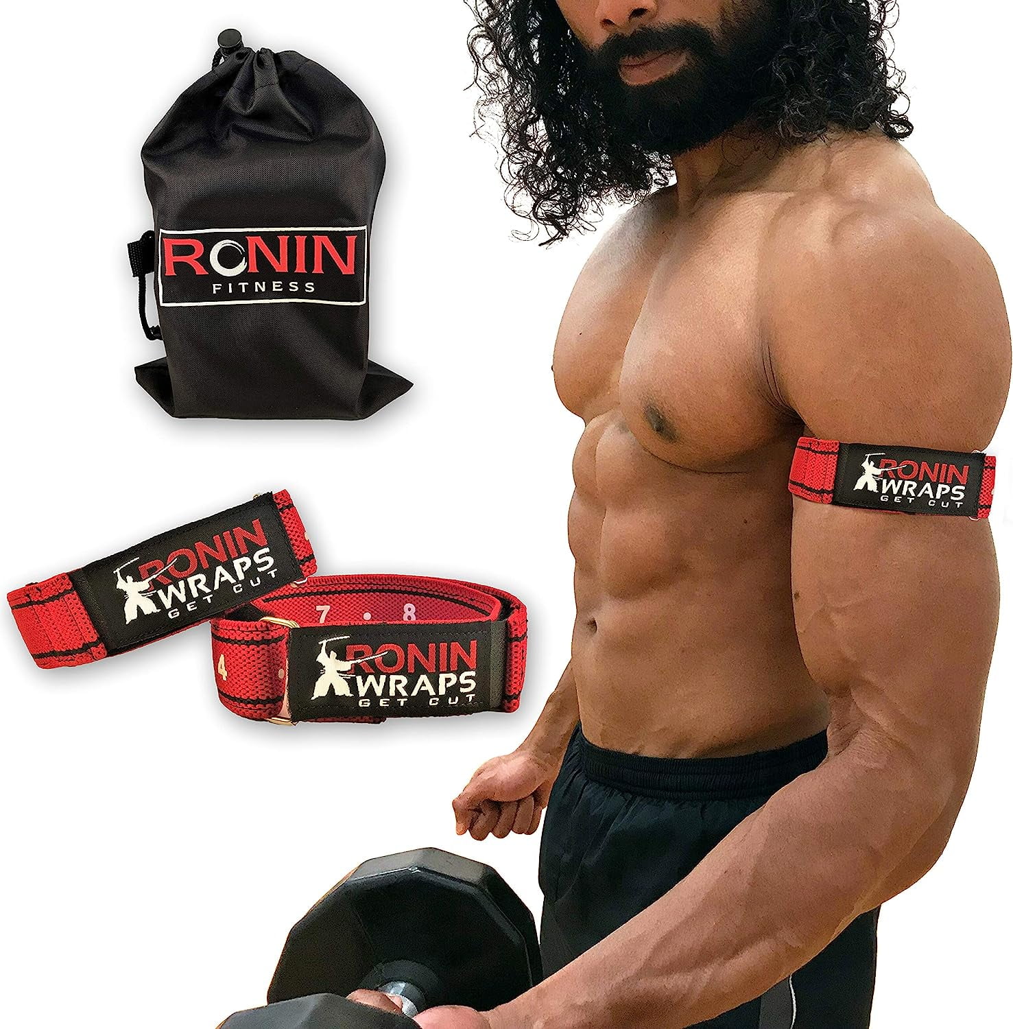 Ronin Wraps Razor Edition | Rigid BFR Occlusion Bands for Upper Body ...