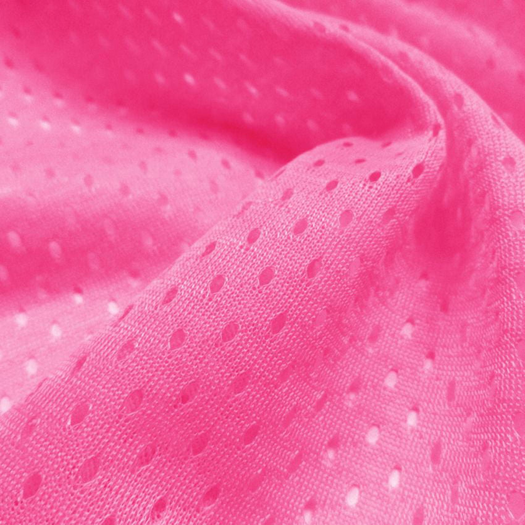 Ronit Textile Hot Pink Athletic Football Mesh Jersey 58"-60" By The ...