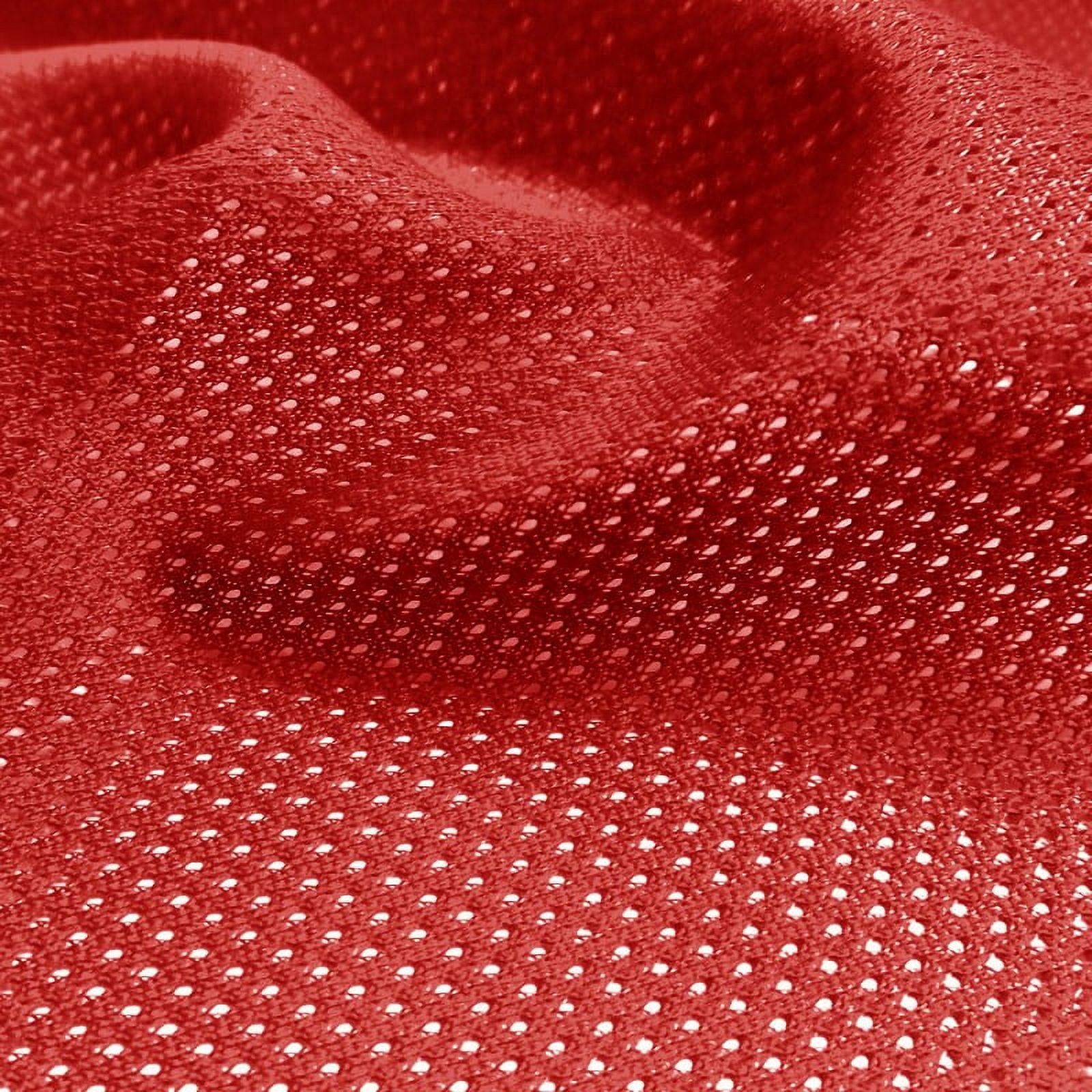 Ronit Textile Red Athletic Micro Mesh Jersey 58