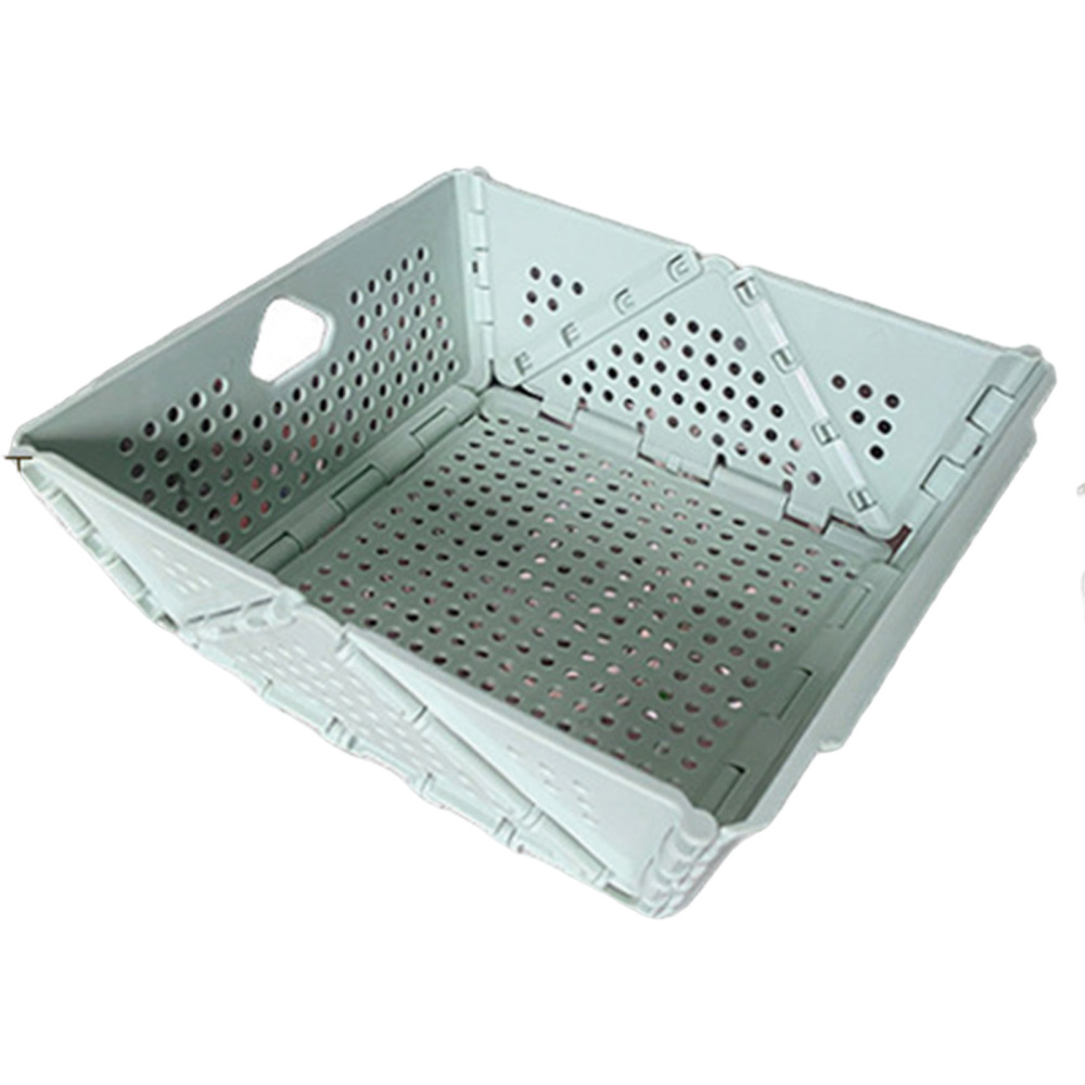 Ronlykiki Kitchen Collapsible Storage Basket Box Large Capaicty Desktop ...