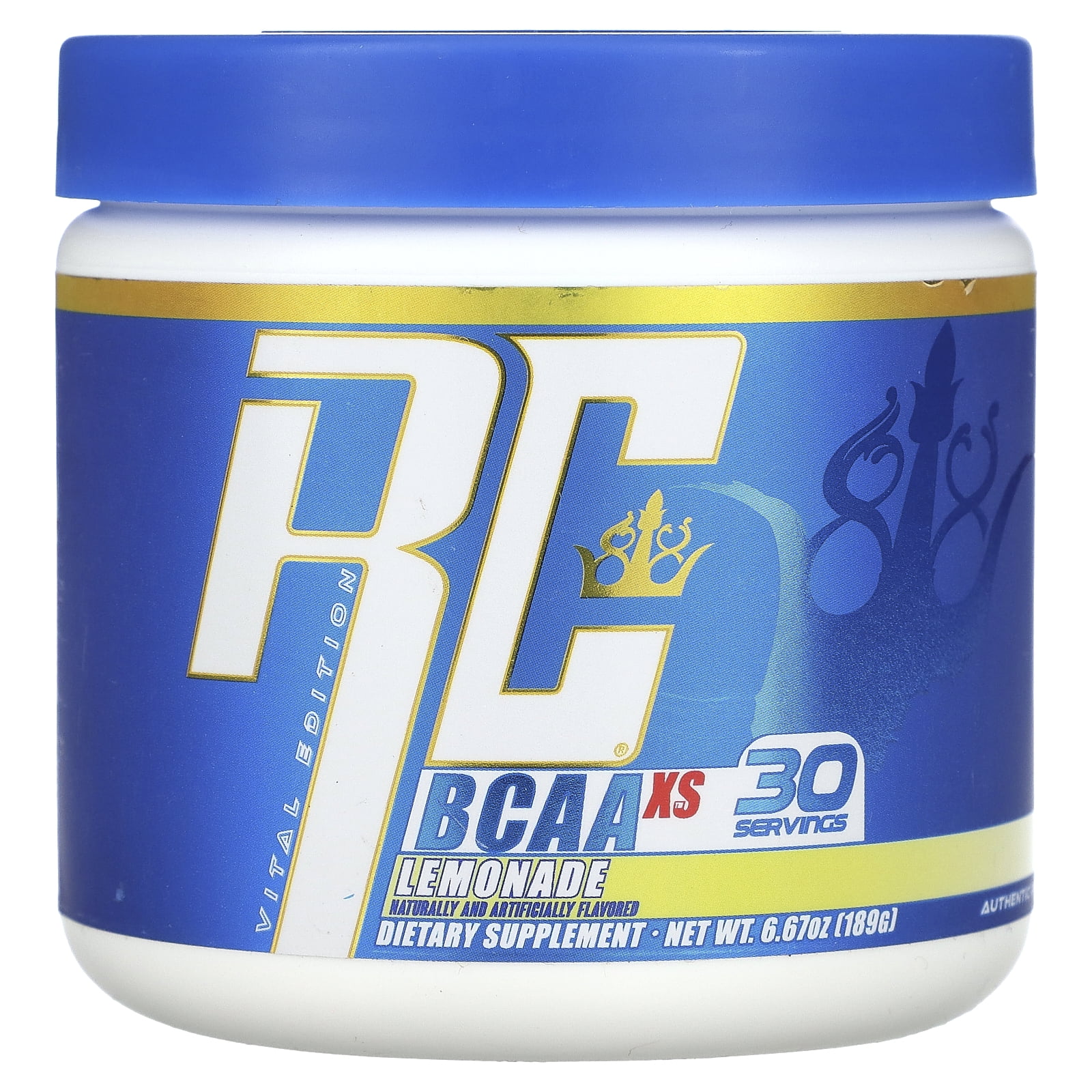 Ronnie Coleman Vital Edition, BCAA XS, Lemonade, 6.67 oz (189 g ...