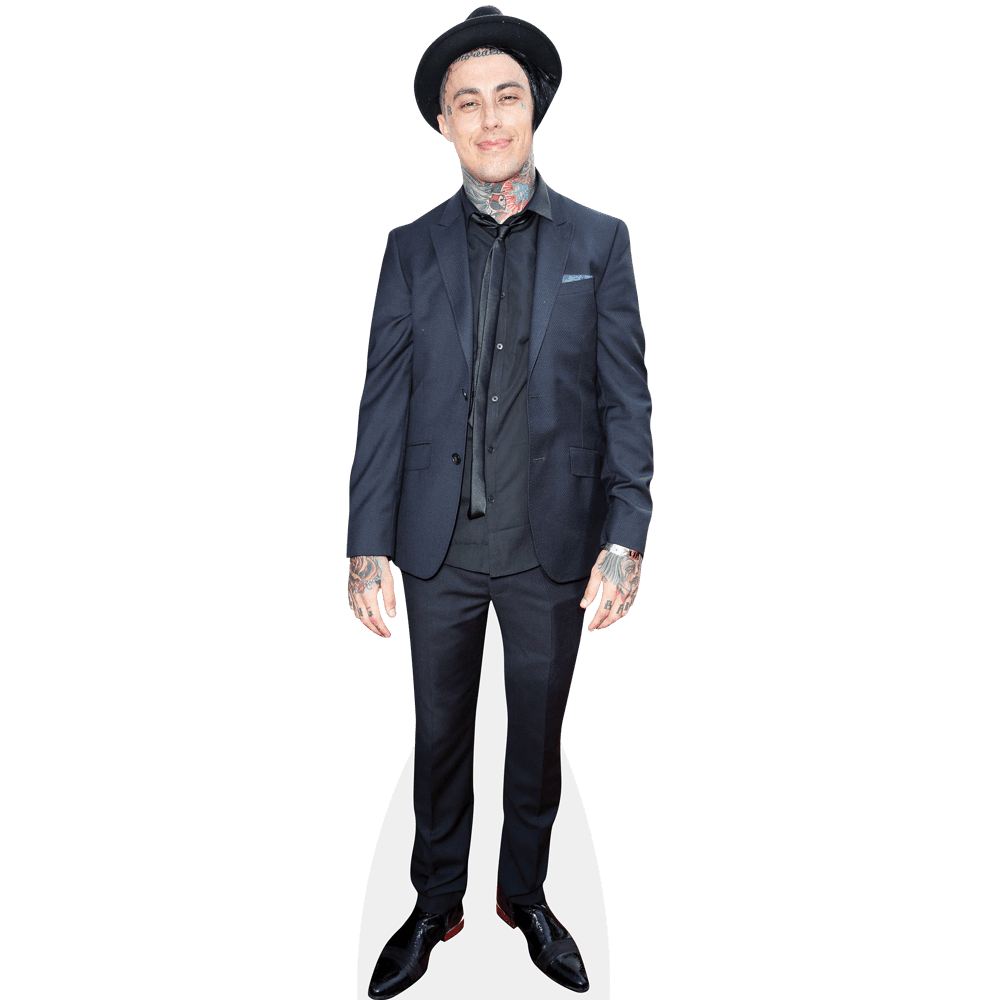 Ronnie Radke (Black Outfit) Lifesize Cardboard Cutout Standee - Walmart.com