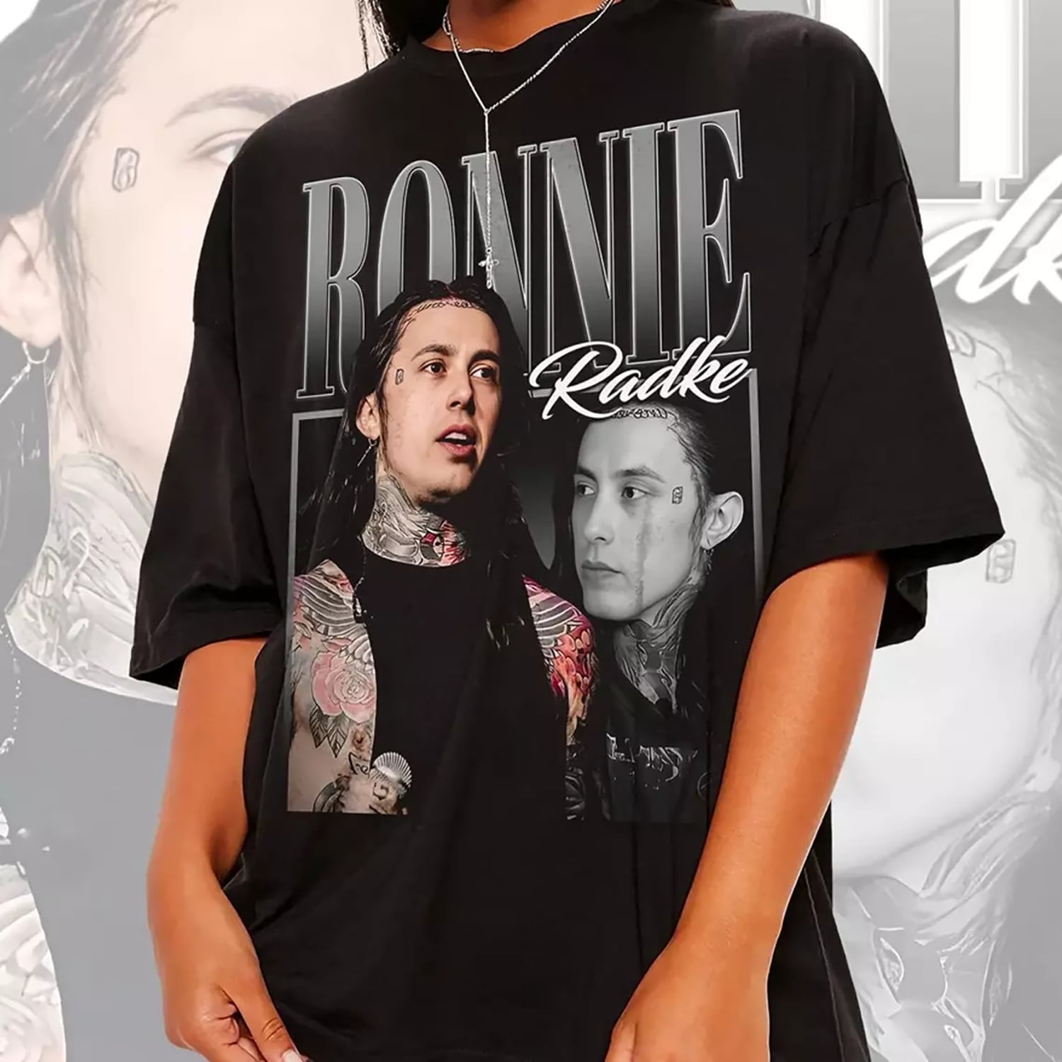 Ronnie Radke New Falling In Reverse Band T Shirt Unisex All Sizes