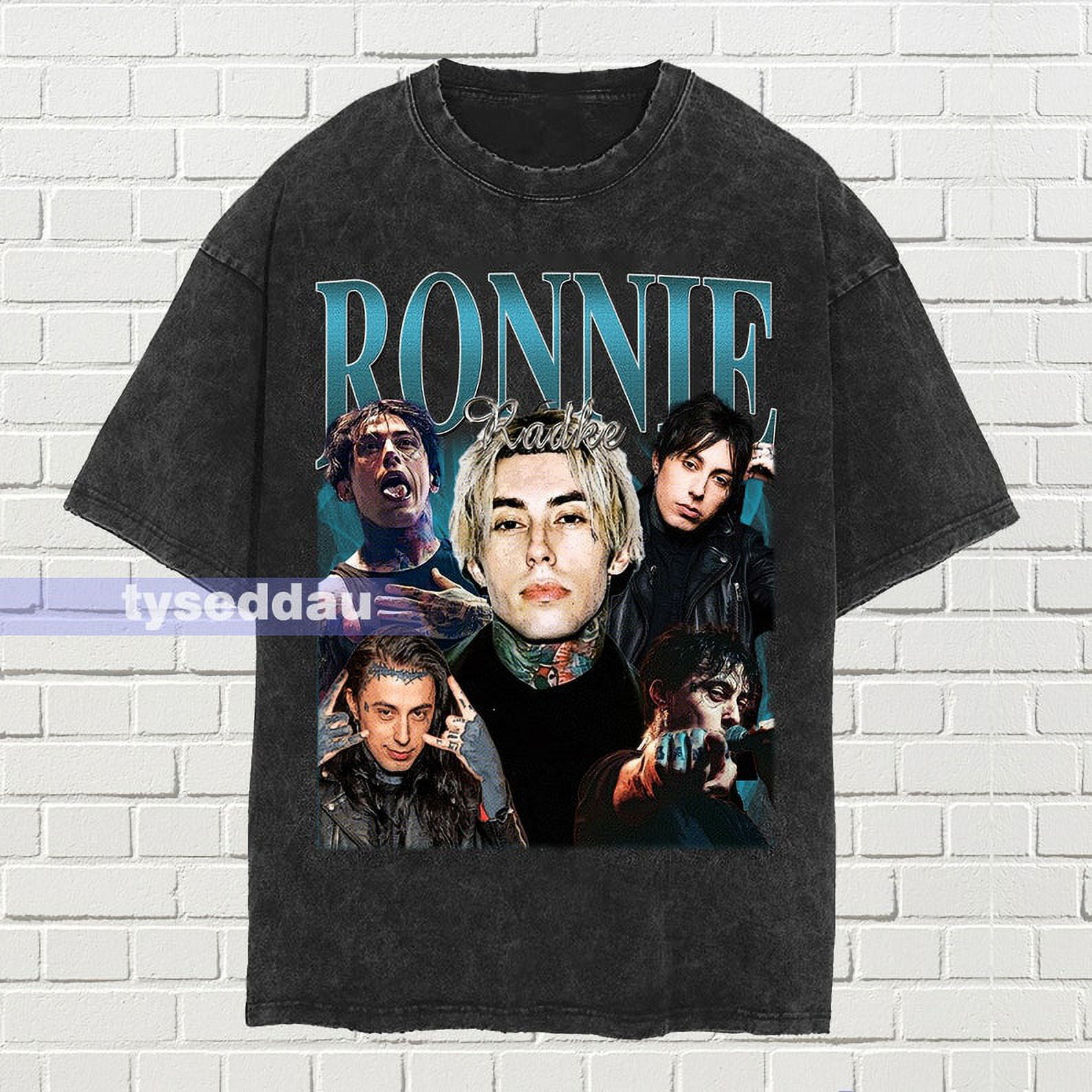 Ronnie Radke Vintage Washed T-Shirt, Ronnie Radke Homage Graphic Unisex ...