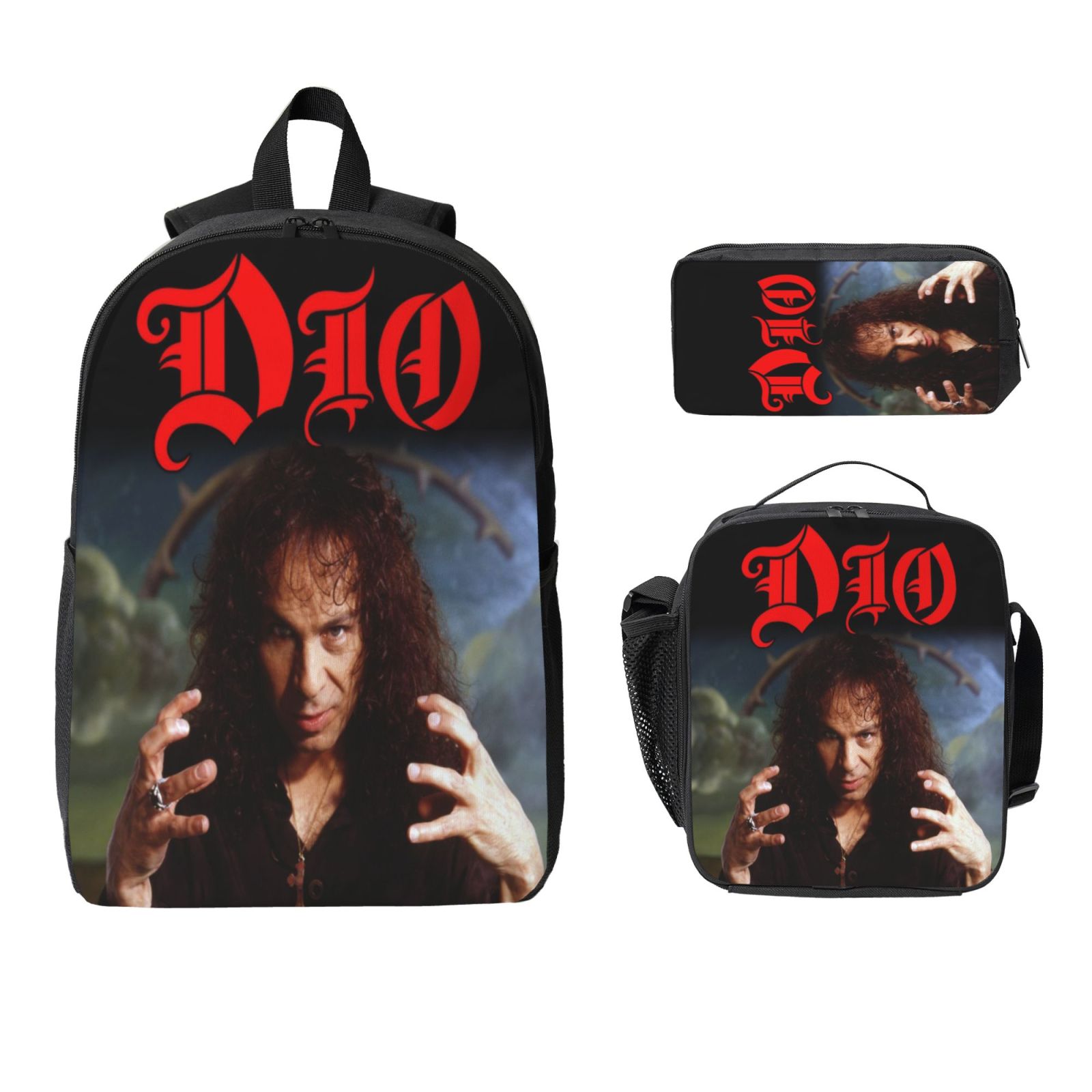 Ronnie Star James Star Dio 3-Piece Backpack Set, 17-Inch Casual Daypack ...