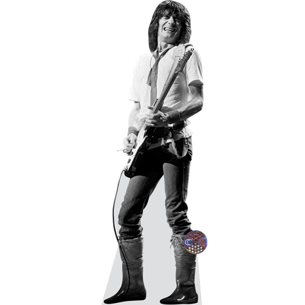 Ronnie Wood (Guitar) Mini Cardboard Cutout Standee - Walmart.com