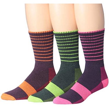 Alvada 80% Merino Wool Hiking Socks Thermal Warm Crew Winter Boot Sock ...