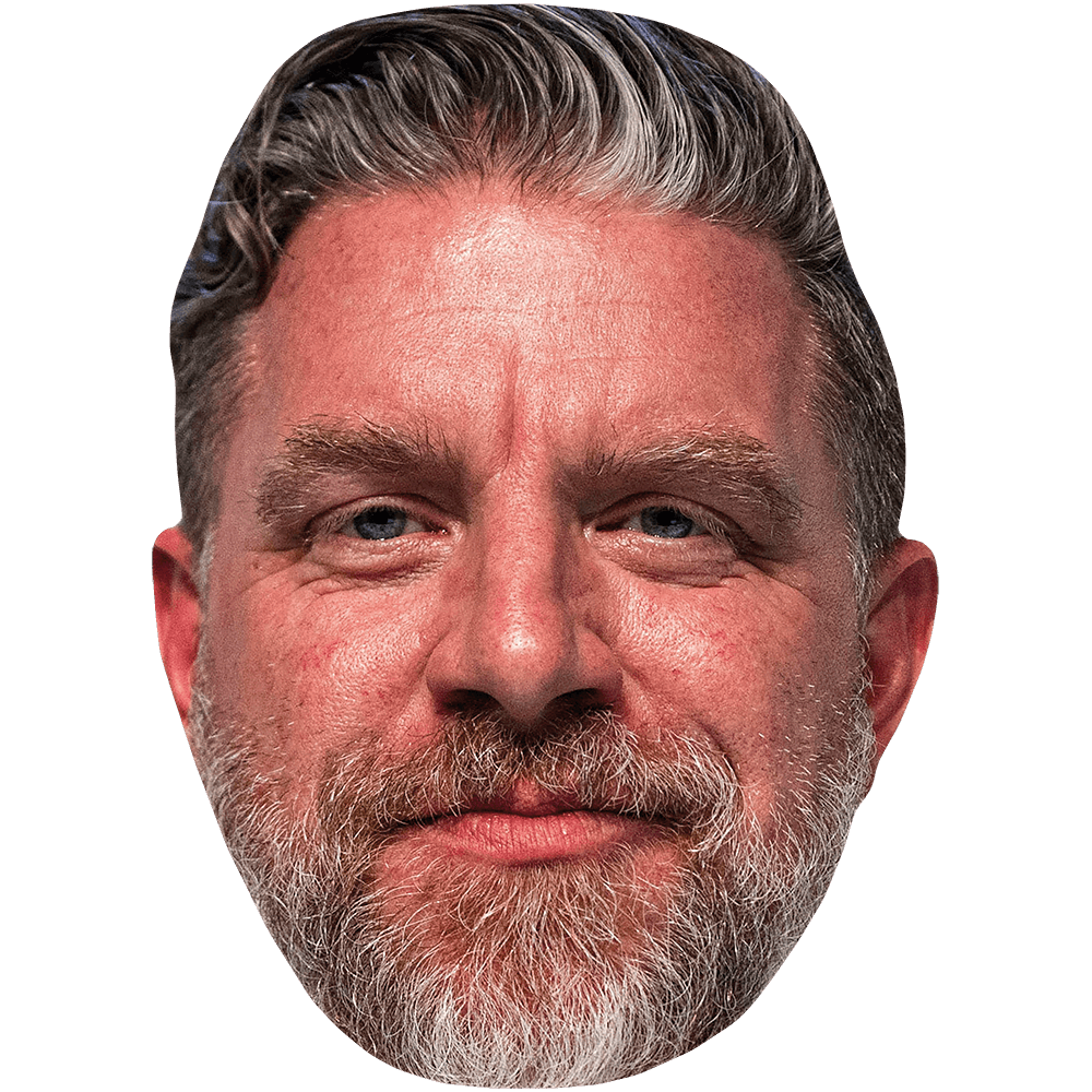 Ronny Leblanc (Beard) Flat Cardboard Face. - Walmart.com