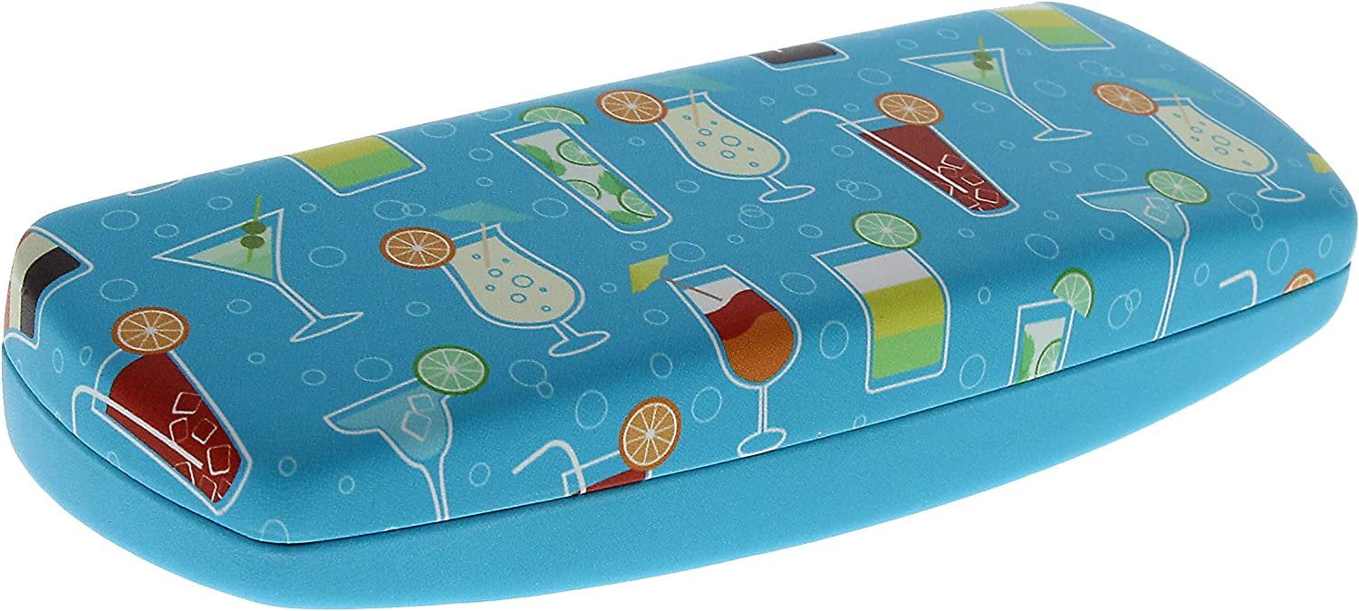 Rons Optical Clamshell Happy Hour Themed Eyeglass Case Small to Medium ...