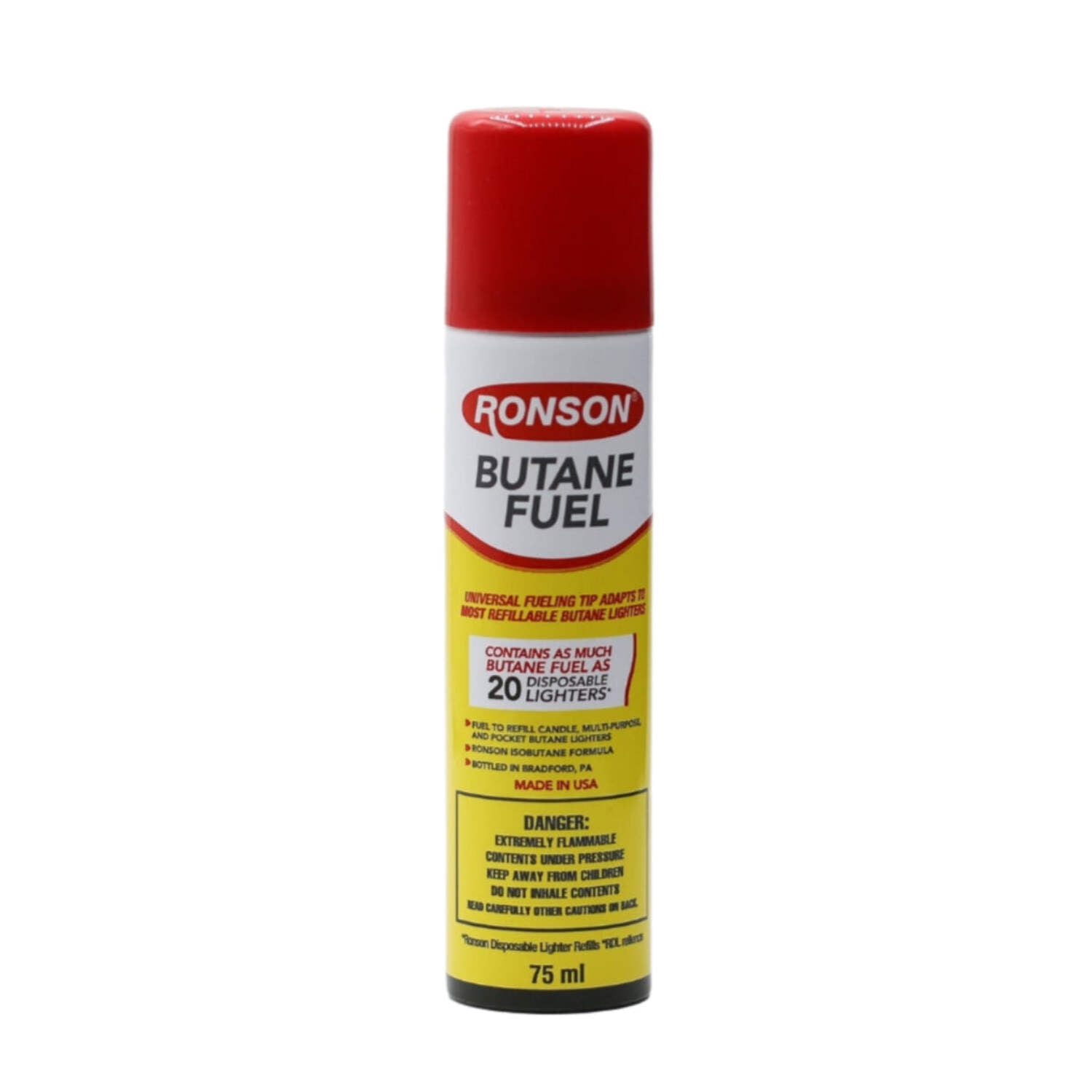 Zippo Manufacturing's Ronson Butane Lighter Refill Fluid, 42Gr ...