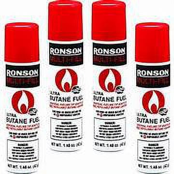 Ronson Multi-Fill Ultra Butane Fuel 1.48oz (42g), Box of 12 - Walmart.com