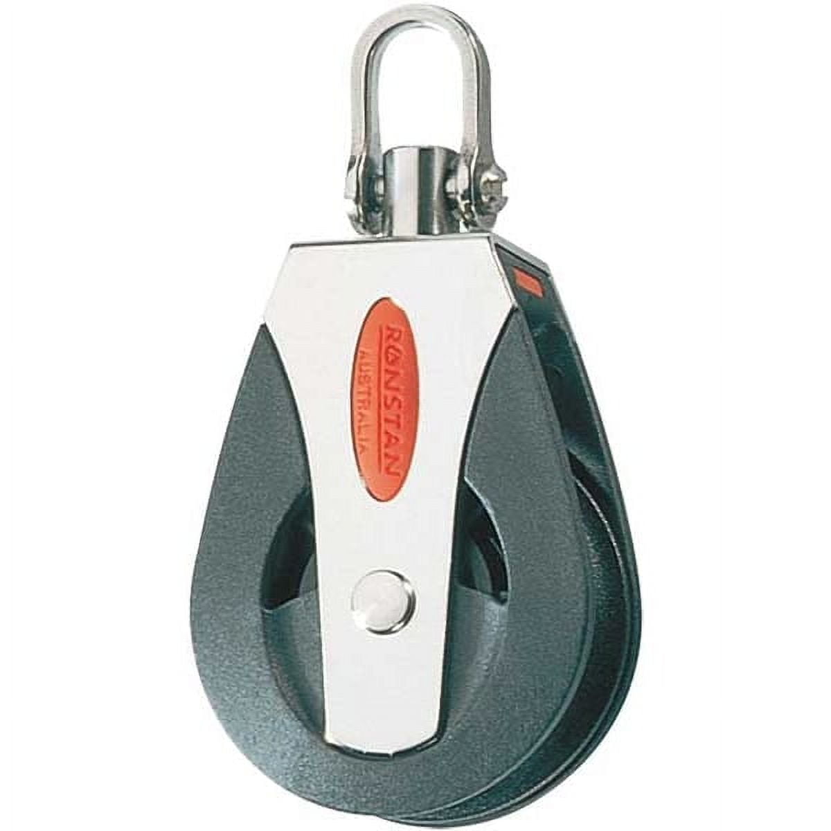 Ronstan Pulley Block,Shackle,1/2 in Rope dia. RF50100HL - Walmart.com