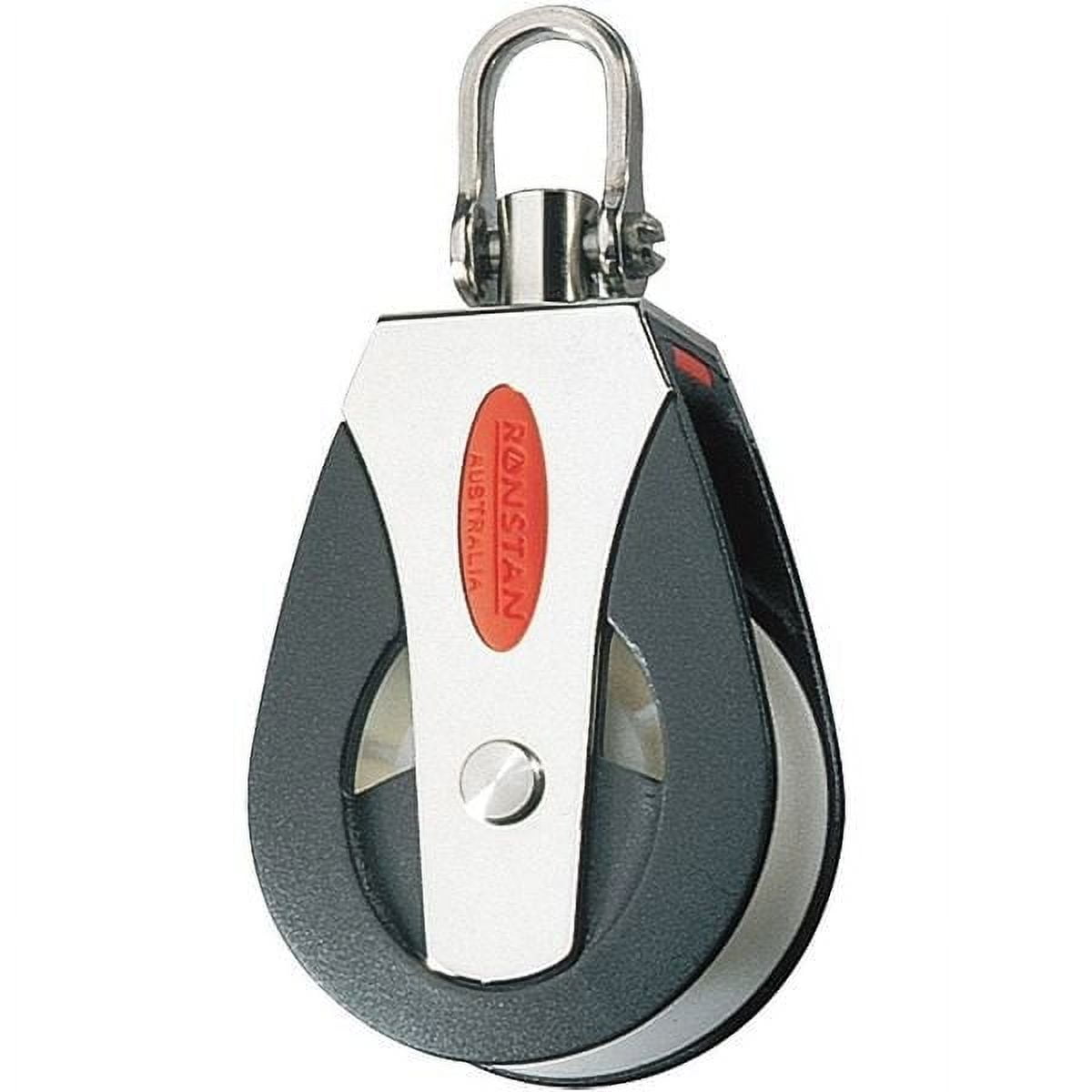 Ronstan Pulley Block,Shackle,1/2 in Rope dia. RF51100 - Walmart.com