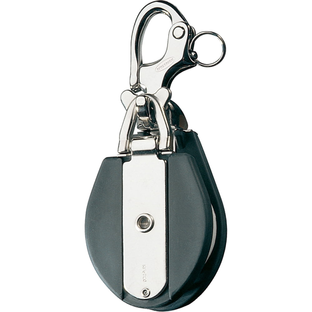 Ronstan Snatch Block, Fibrous Rope, 2,200 lb Max Load, Natural RF6720 ...