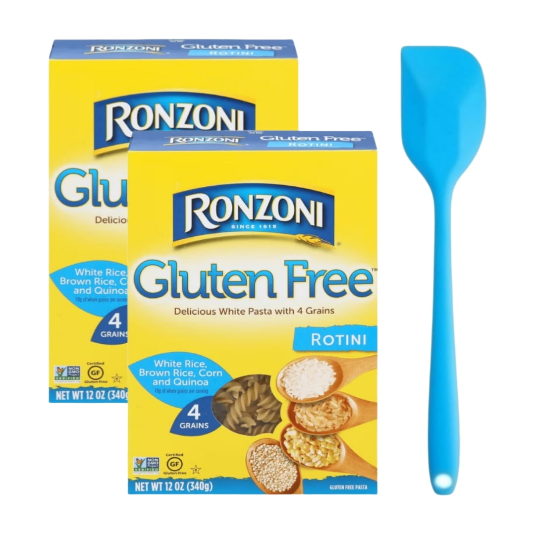 Ronzoni Gluten Free Rotini, 12 oz (2 pack), Non-GMO, Vegan, 4-Grain ...
