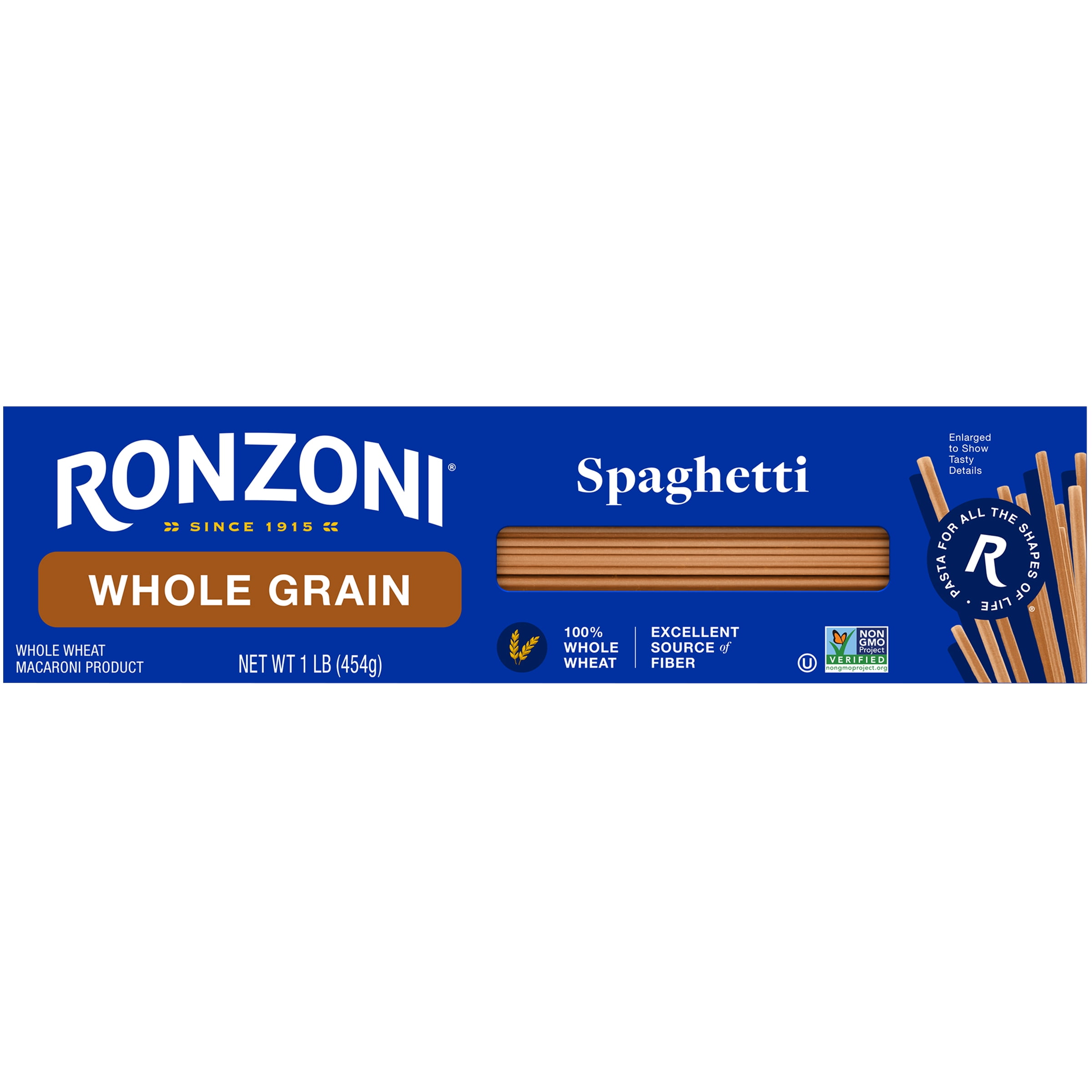 Ronzoni Whole Grain Spaghetti, 16 oz - Walmart.com