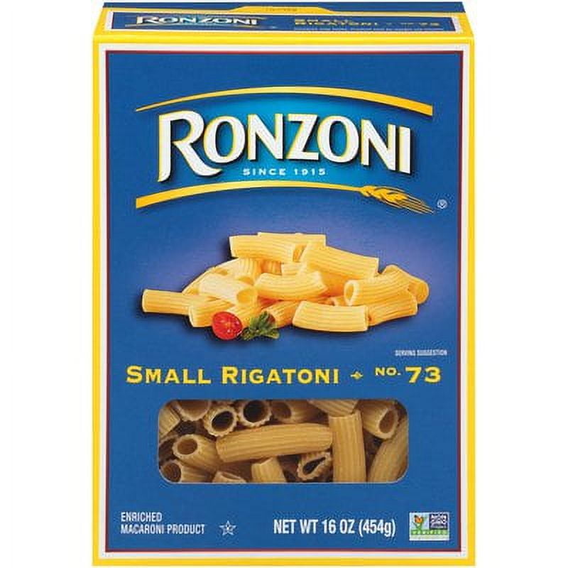 Ronzoni Small Rigatoni 16 oz box (Pack of 4) - Walmart.com