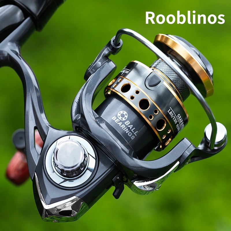 Rooblinos BK Spinning Fishing Reels For Saltwater Freshwater Metal ...